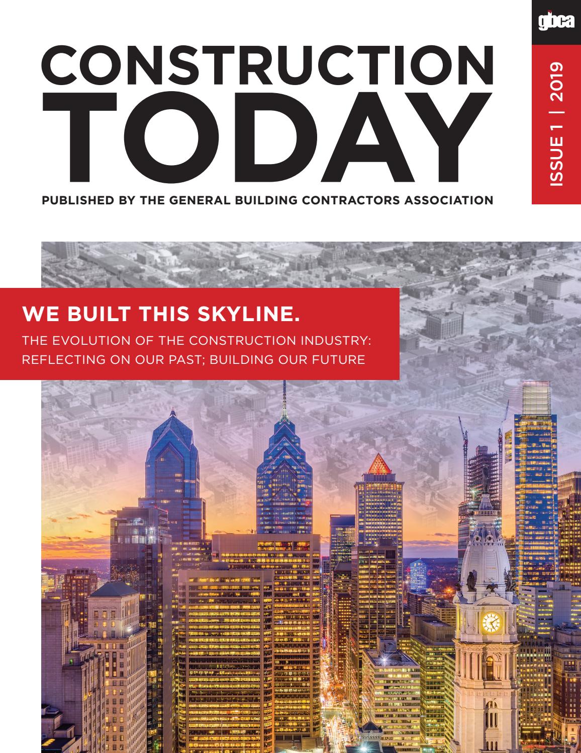 Issue 1 | 2019 Construction Today Magazine by General Building ...
