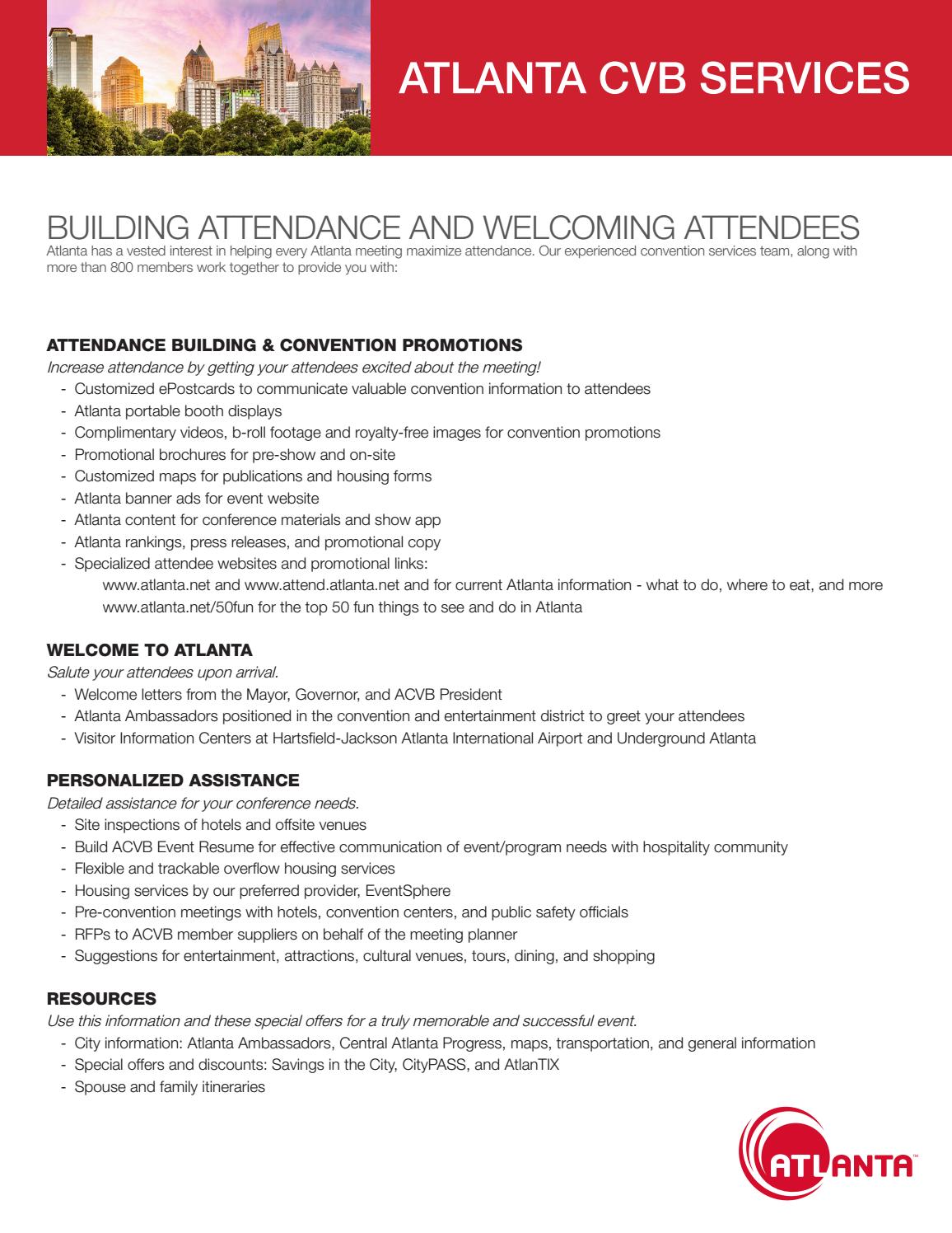 CS Service Flyer by Atlanta CVB - Issuu