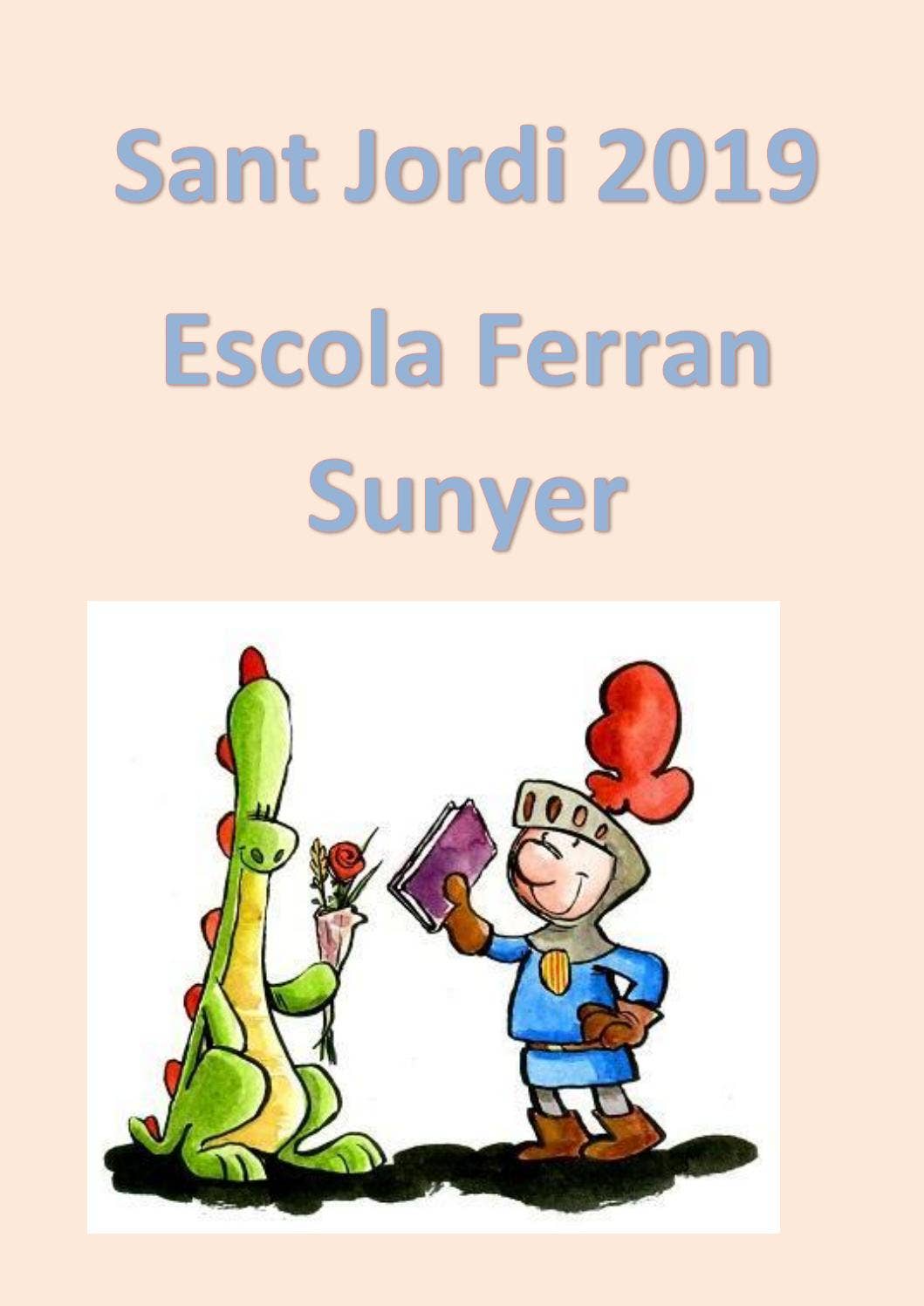 Revista Sant Jordi 2019 by Ferran Sunyer - Issuu