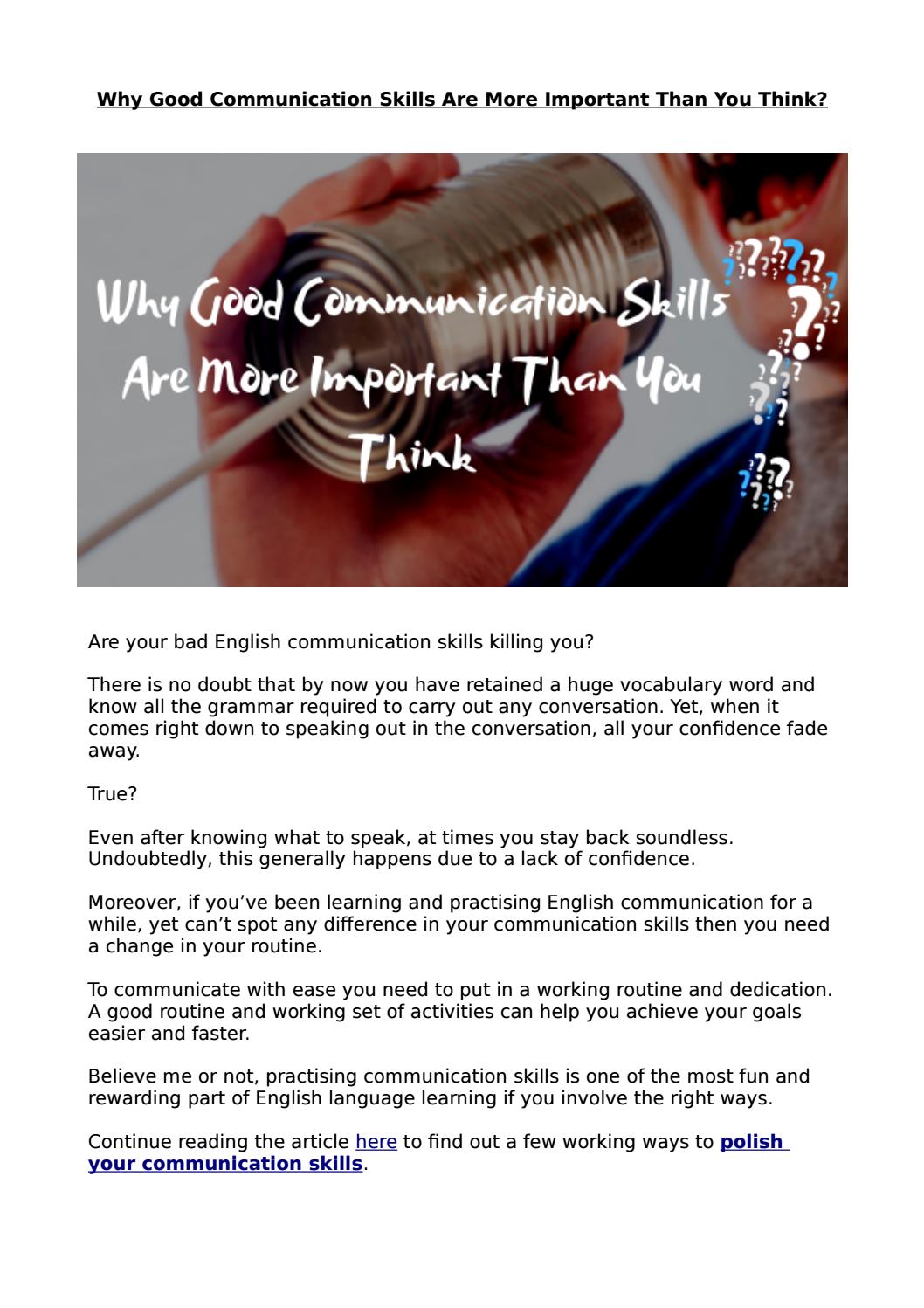 Why Good Communication Skills Are More Important Than You Think By why-good-communication-skills-are-more-important-than-you-think-by