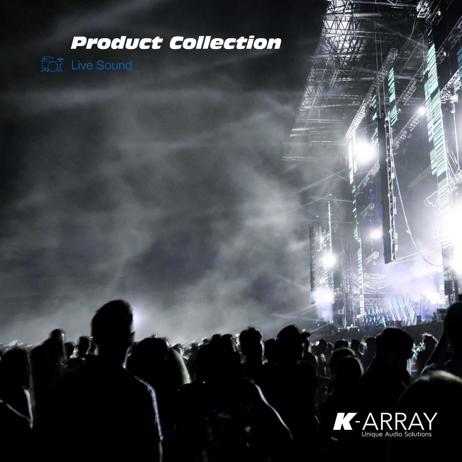 K-array | Product Collection - Live Sound by K-ARRAY | Unique Audio ...