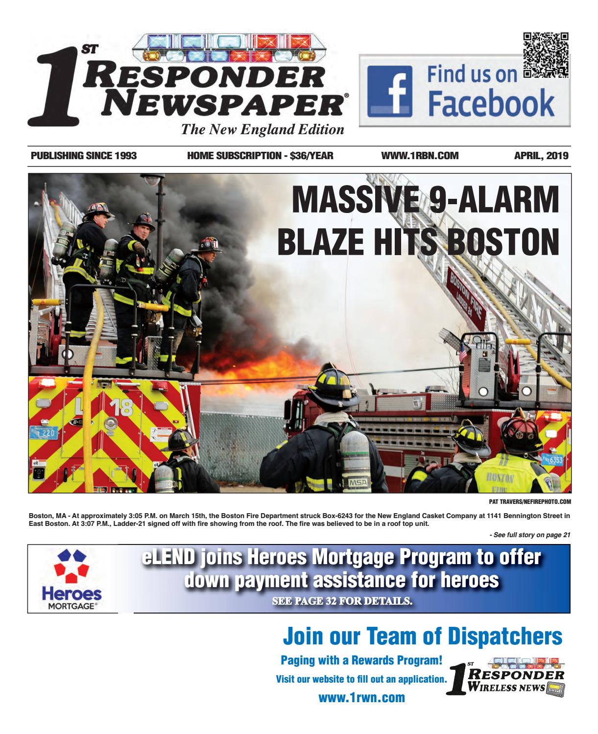 1st Responder News New England April Edition by Belsito Communications ...