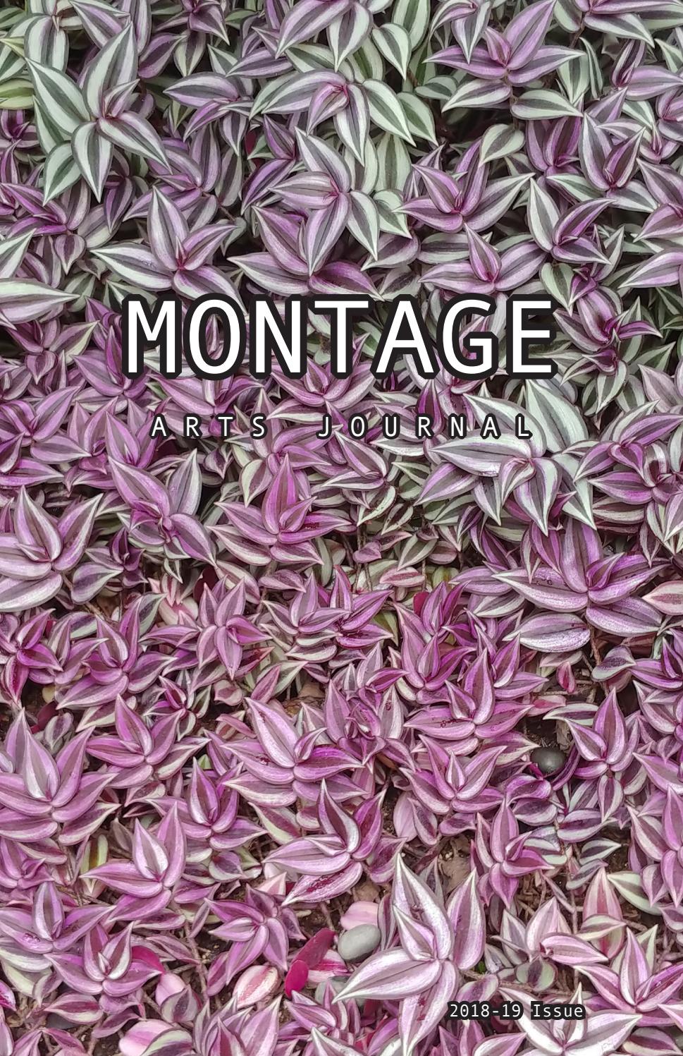 Montage | Issue #13 by Montage Arts Journal - Issuu