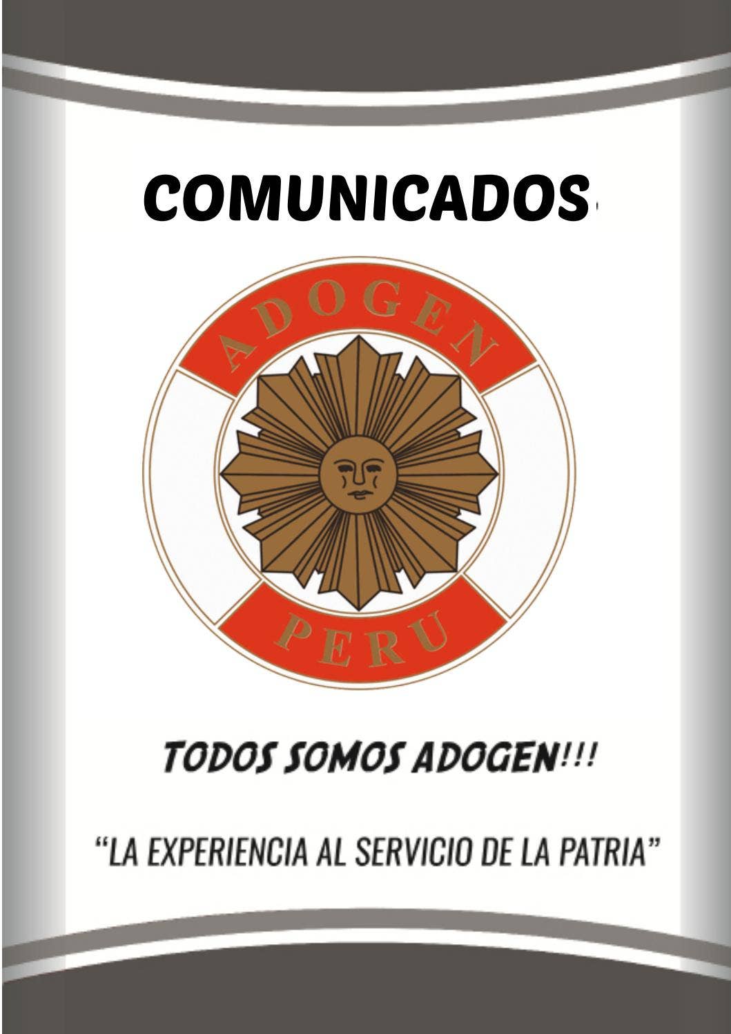 COMUNICADOS by ADOGEN PERÚ - Issuu