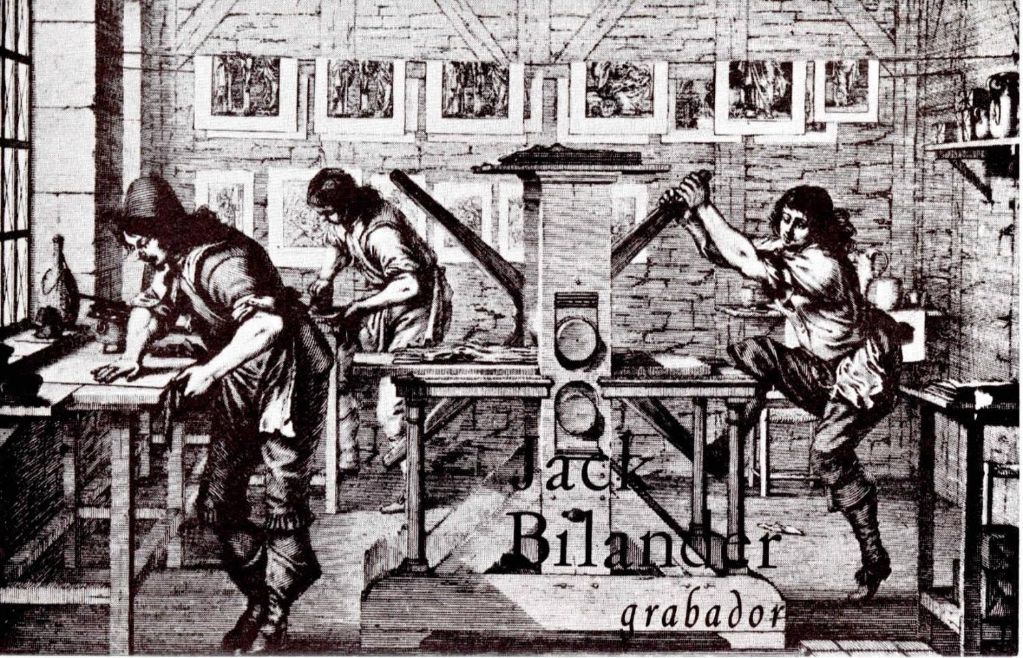 1963-09-17 Jack Bilander, grabador by Museo de Historia, Antropología y ...