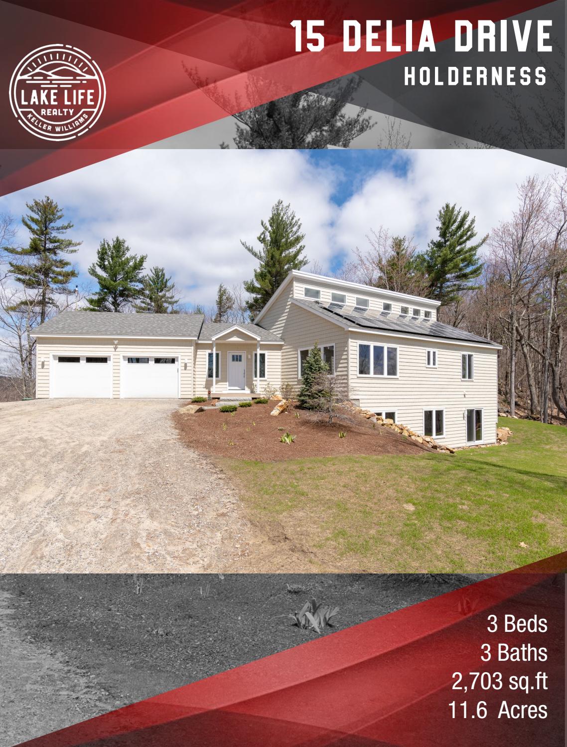 15 Delia Dr, Holderness by LAKE LIFE REALTY- Brie Stephens - Issuu