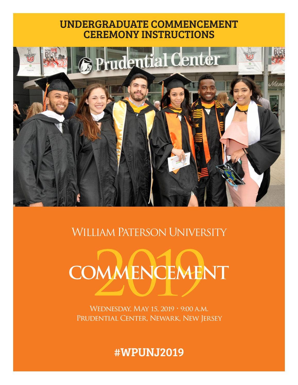 Undergraduate Commencement Ceremony Instructions 2019 by William ...