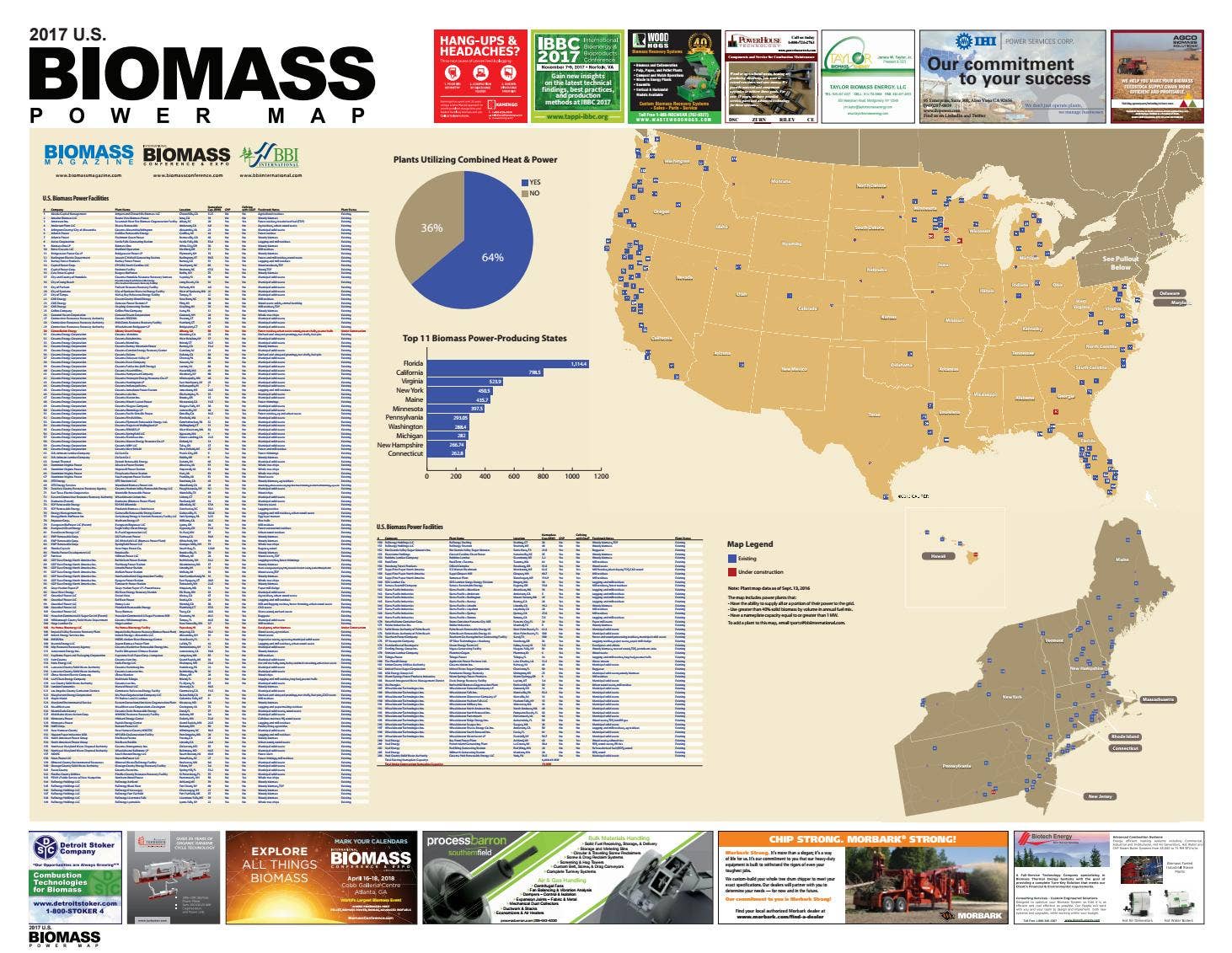 Biomass Power Map 2017 by BBI International - Issuu