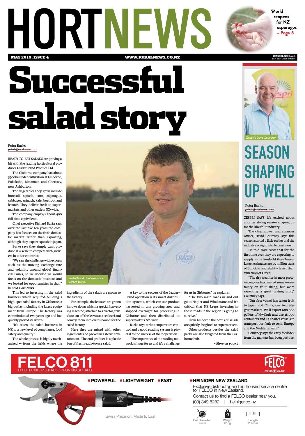 Hort News May 2019 by Rural News Group - Issuu