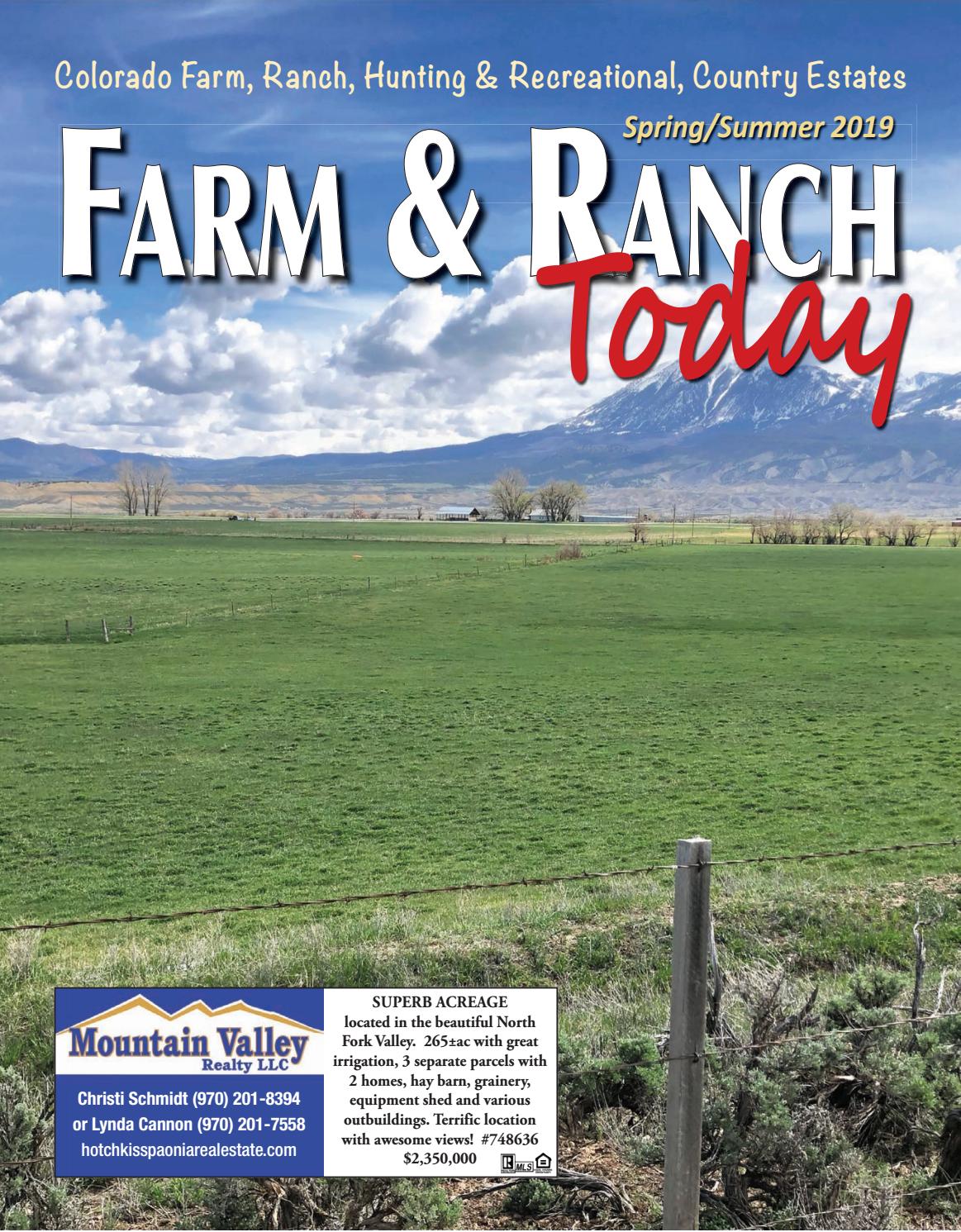 Farm & Ranch Today Spring/Summer 2019 by Real Estate Today Magazine - Issuu