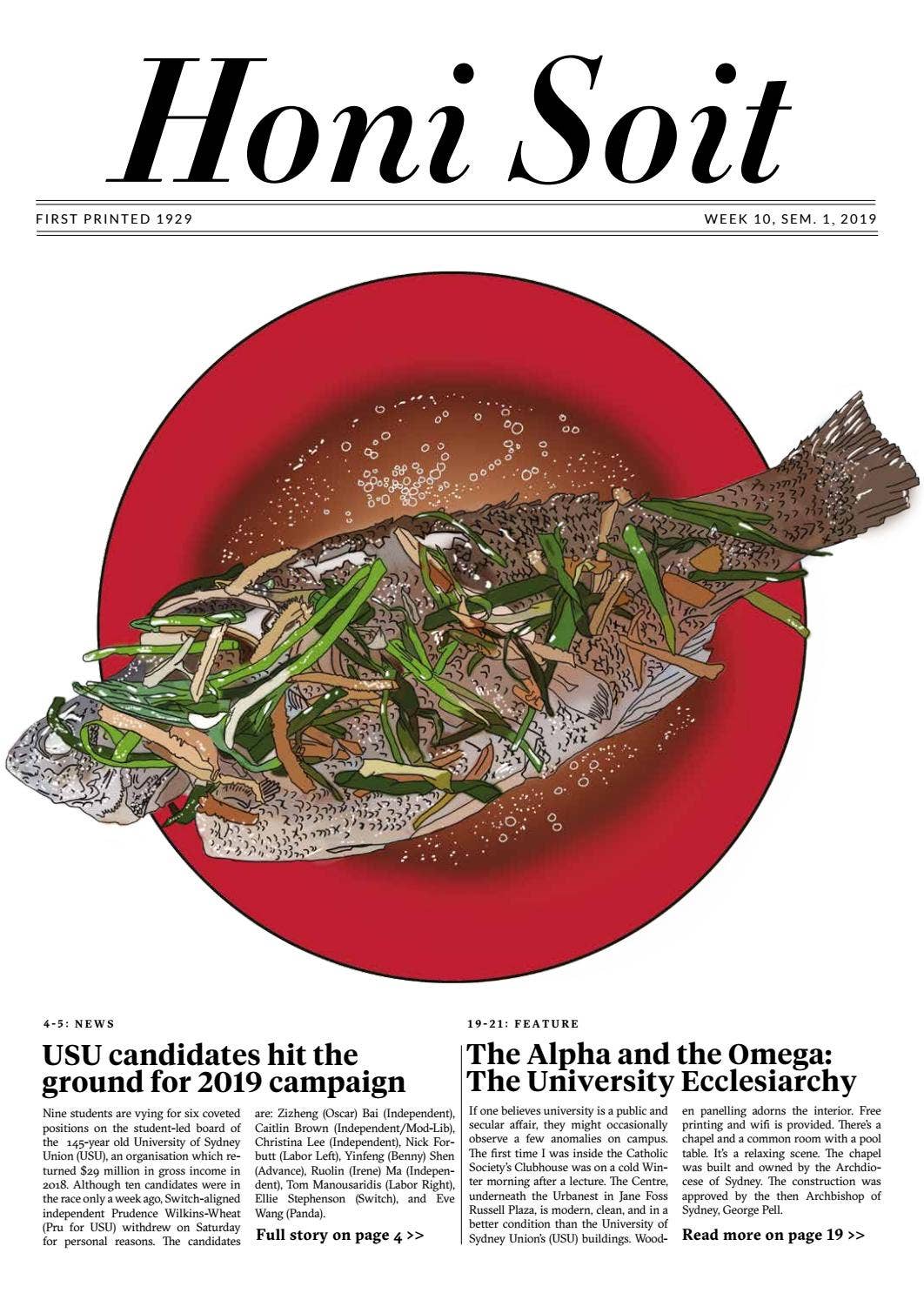 Honi Soit: Week 10, Semester 1, 2019 by SRC USyd Publications - Issuu