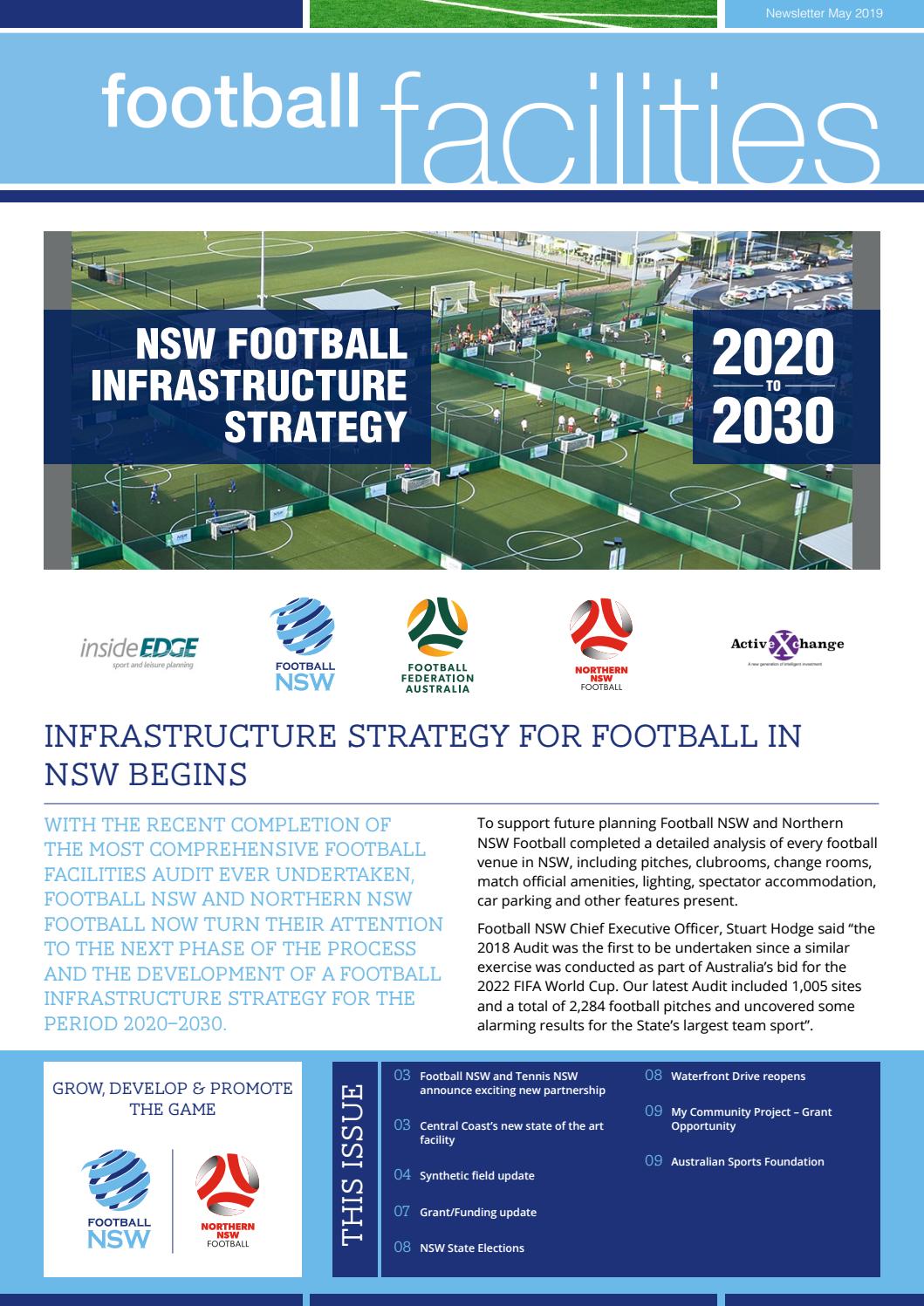 Facilities Newsletter 9 - May 2019 by Football NSW - Issuu