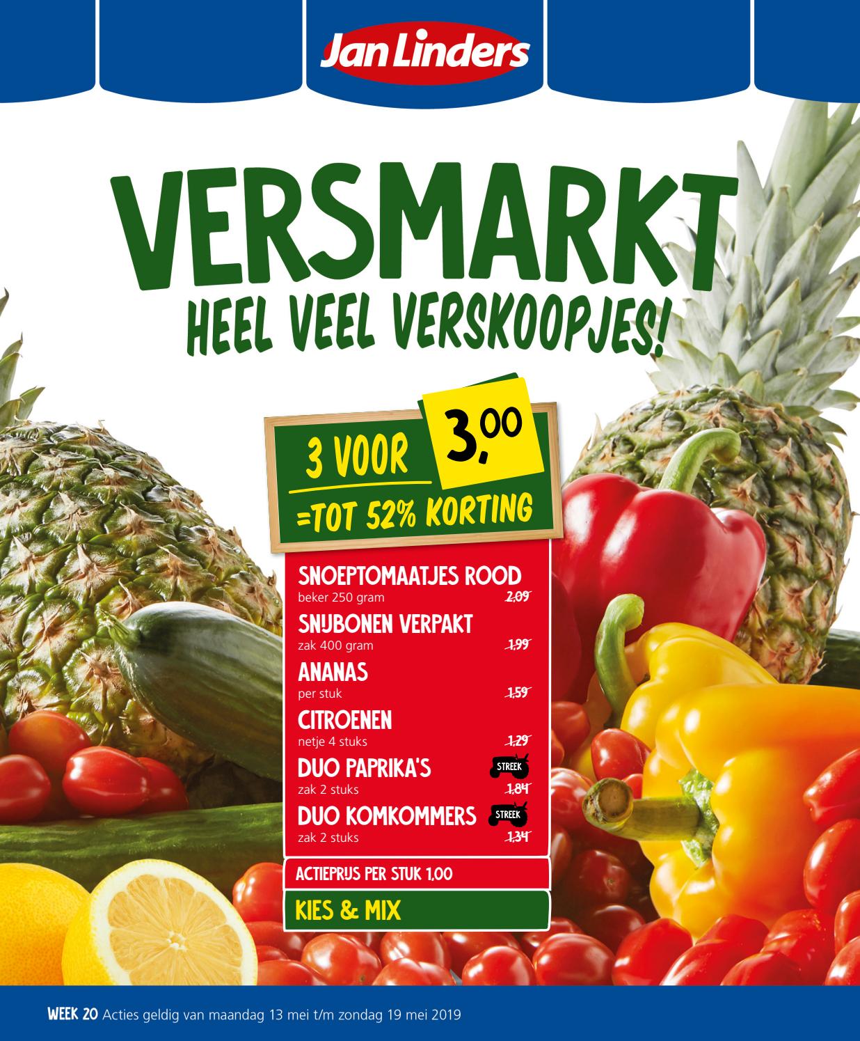 Folder week 20 by Jan Linders Supermarkten - Issuu