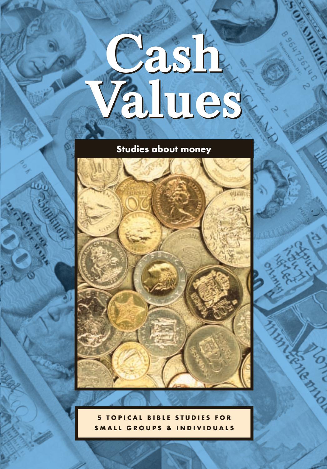 Look Inside: b'Cash Values: Money' by The Good Book Company - Issuu