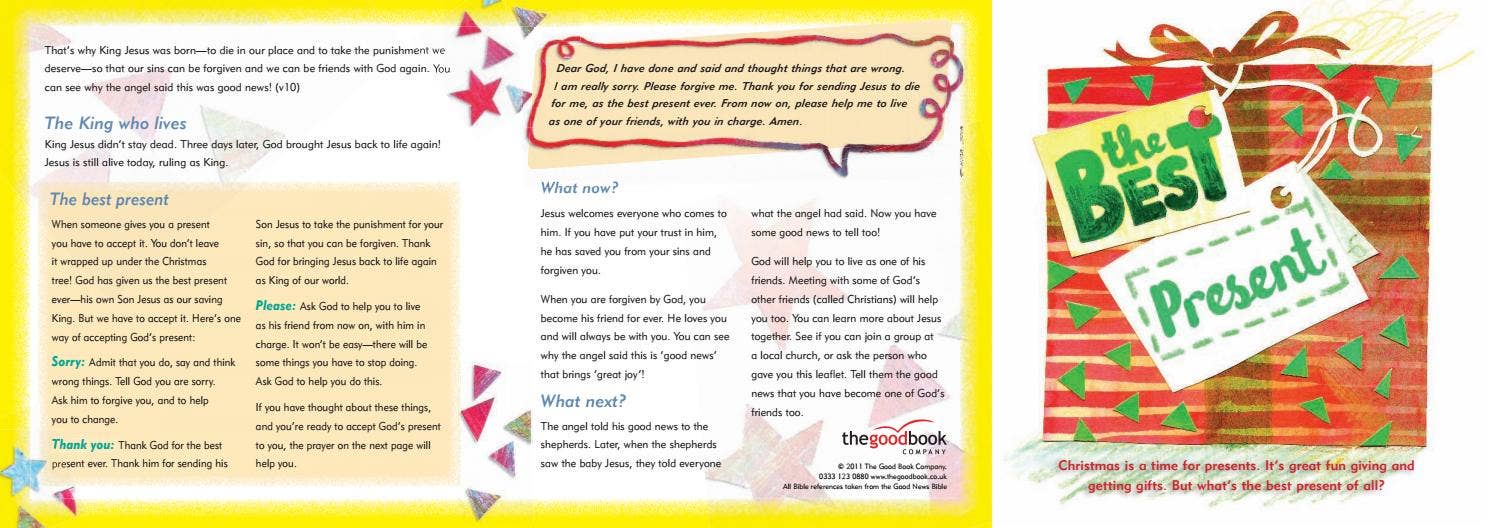 Look Inside: b'The Best Present' by The Good Book Company - Issuu