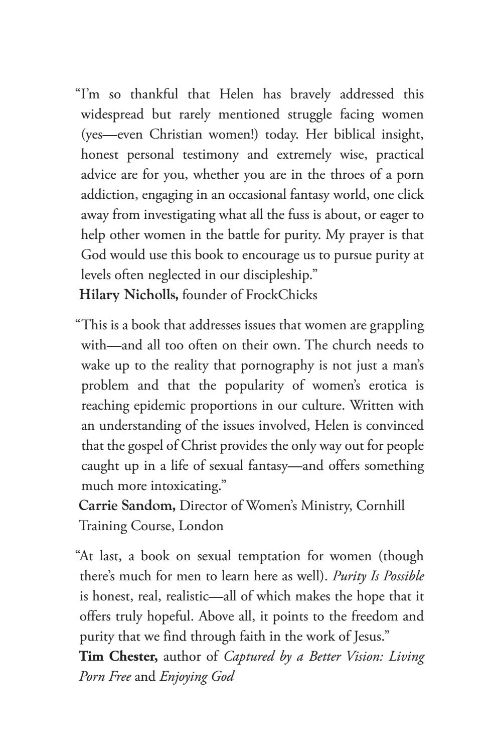 Look Inside: b'Purity is Possible' by The Good Book Company - Issuu