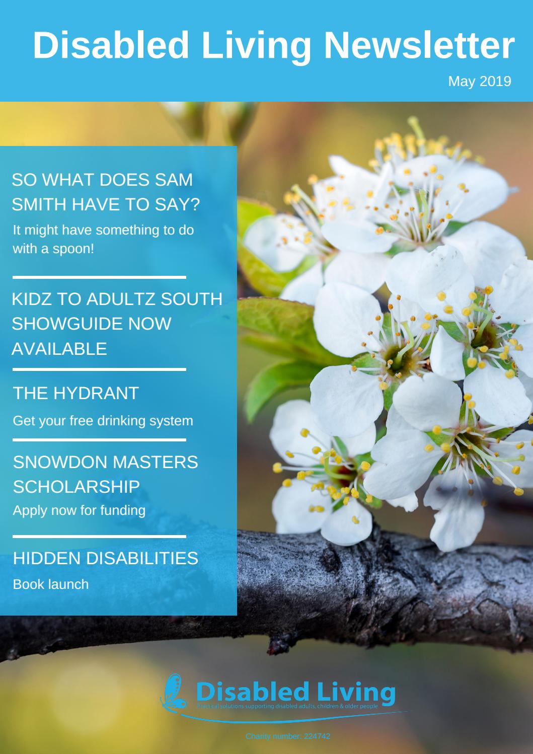 Disabled Living May Newsletter 2019 by Disabled Living - Issuu