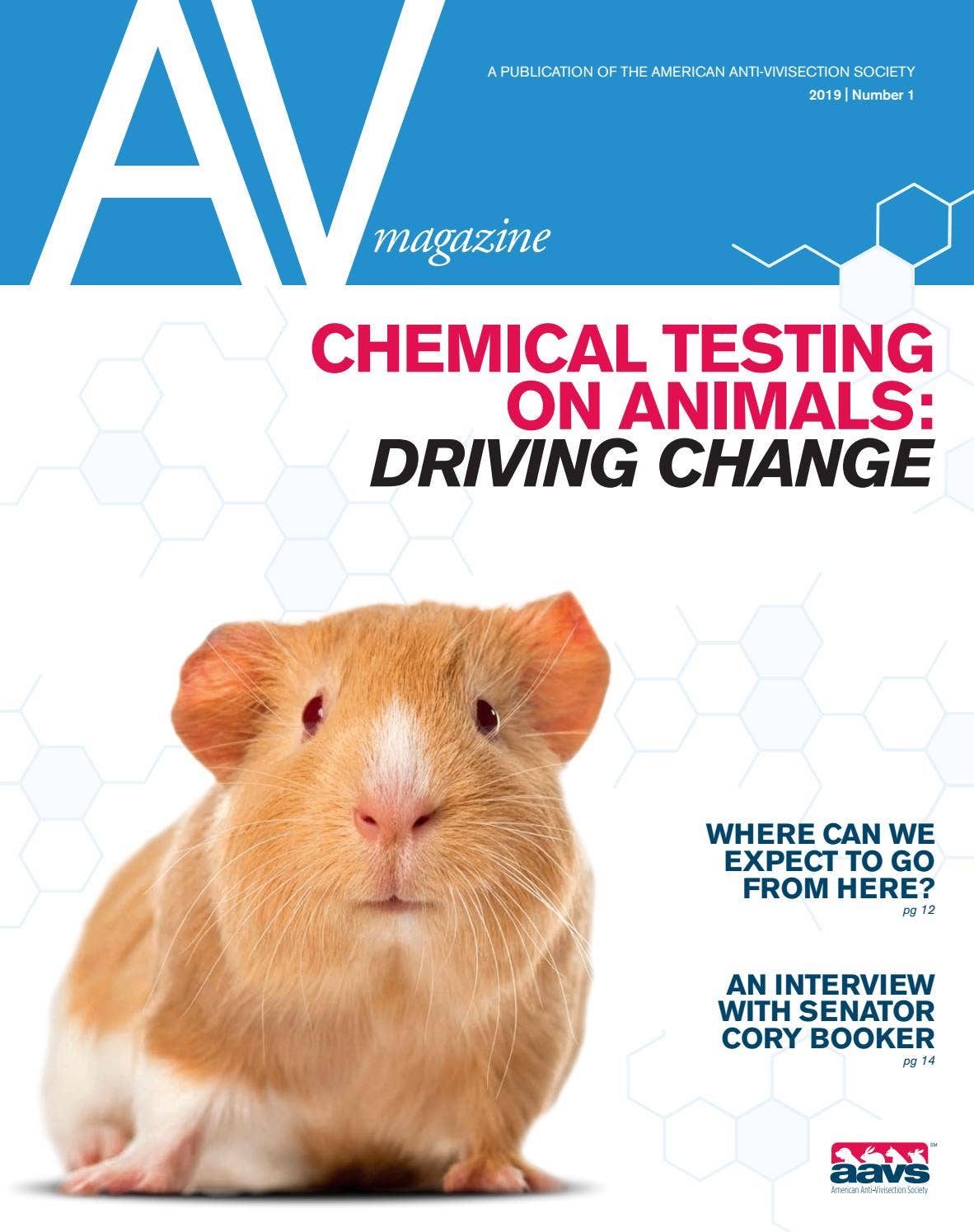 AV Magazine Issue 1, 2019 by American Anti-Vivisection Society - Issuu