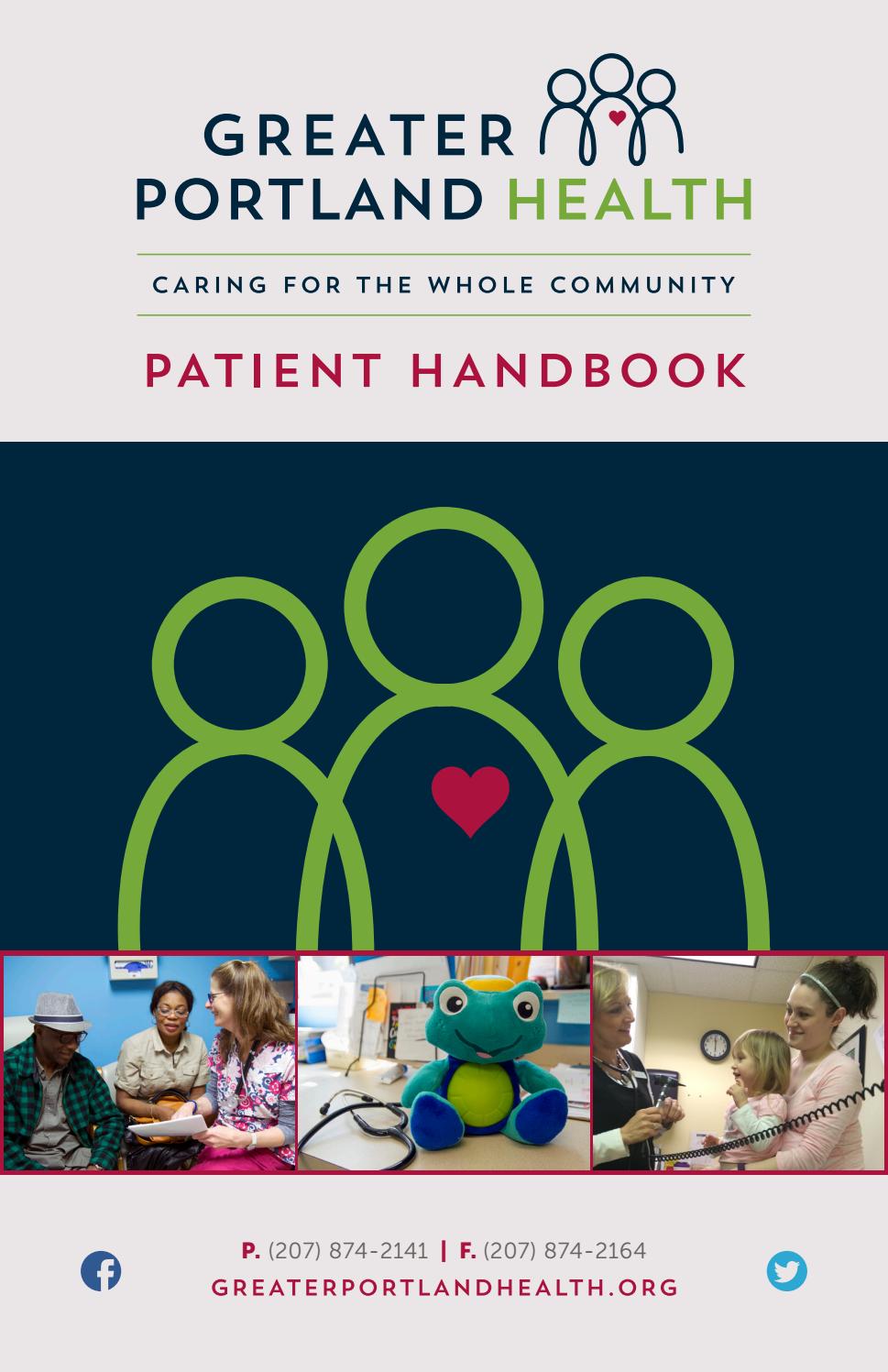 Greater Portland Health Patient Handbook by Burgess Advertising - Issuu
