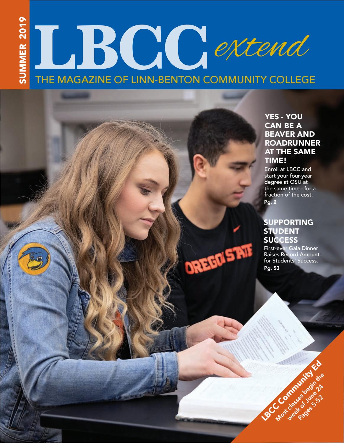 Linn-Benton Community College Extend Magazine for Summer 2019 by Extended Learning - Issuu