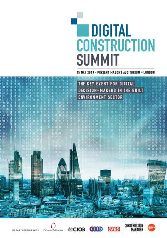 Digital Construction Summit By Construction Management Issuu