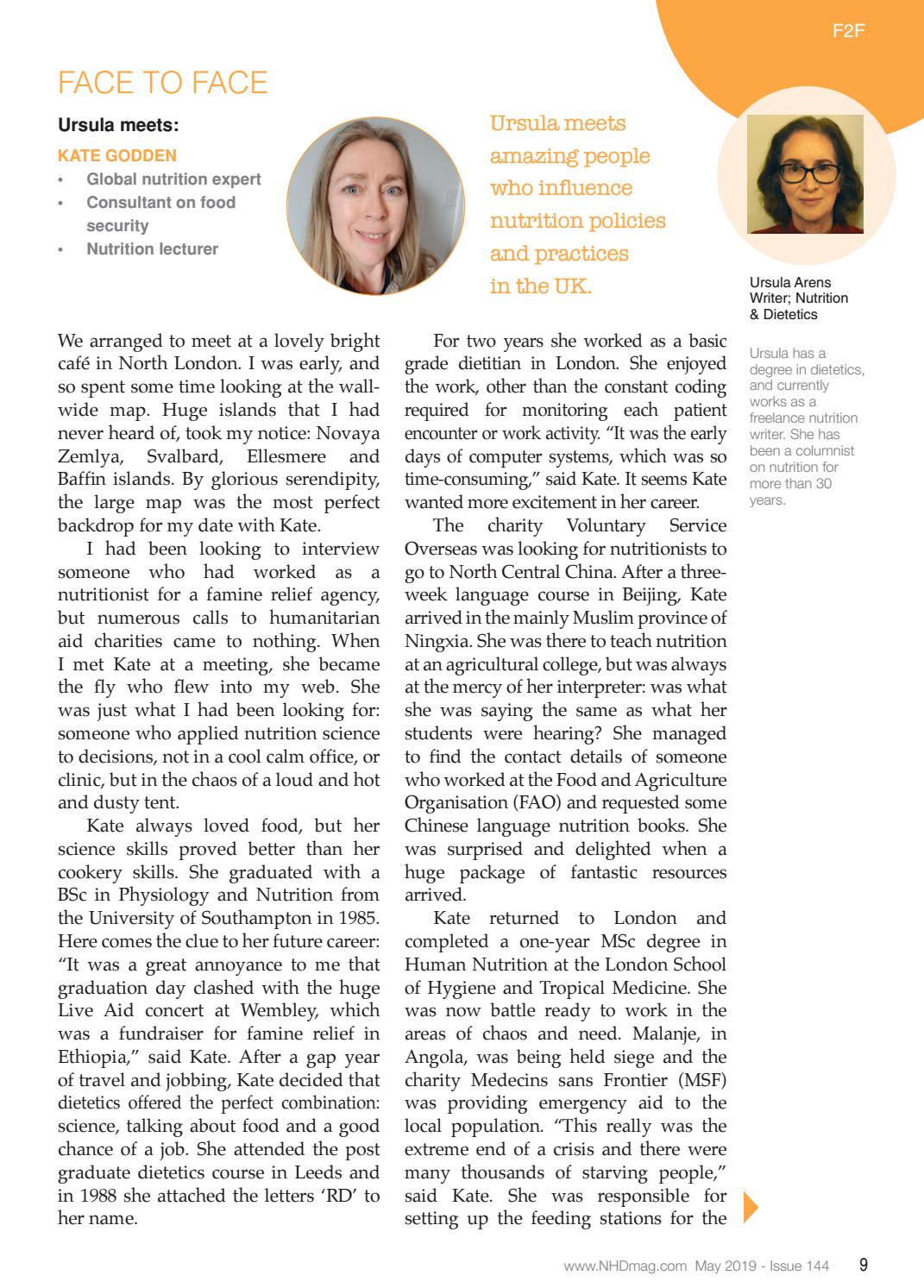 NHD Issue 144 Face to Face with Kate Godden by NH Publishing Ltd - Issuu