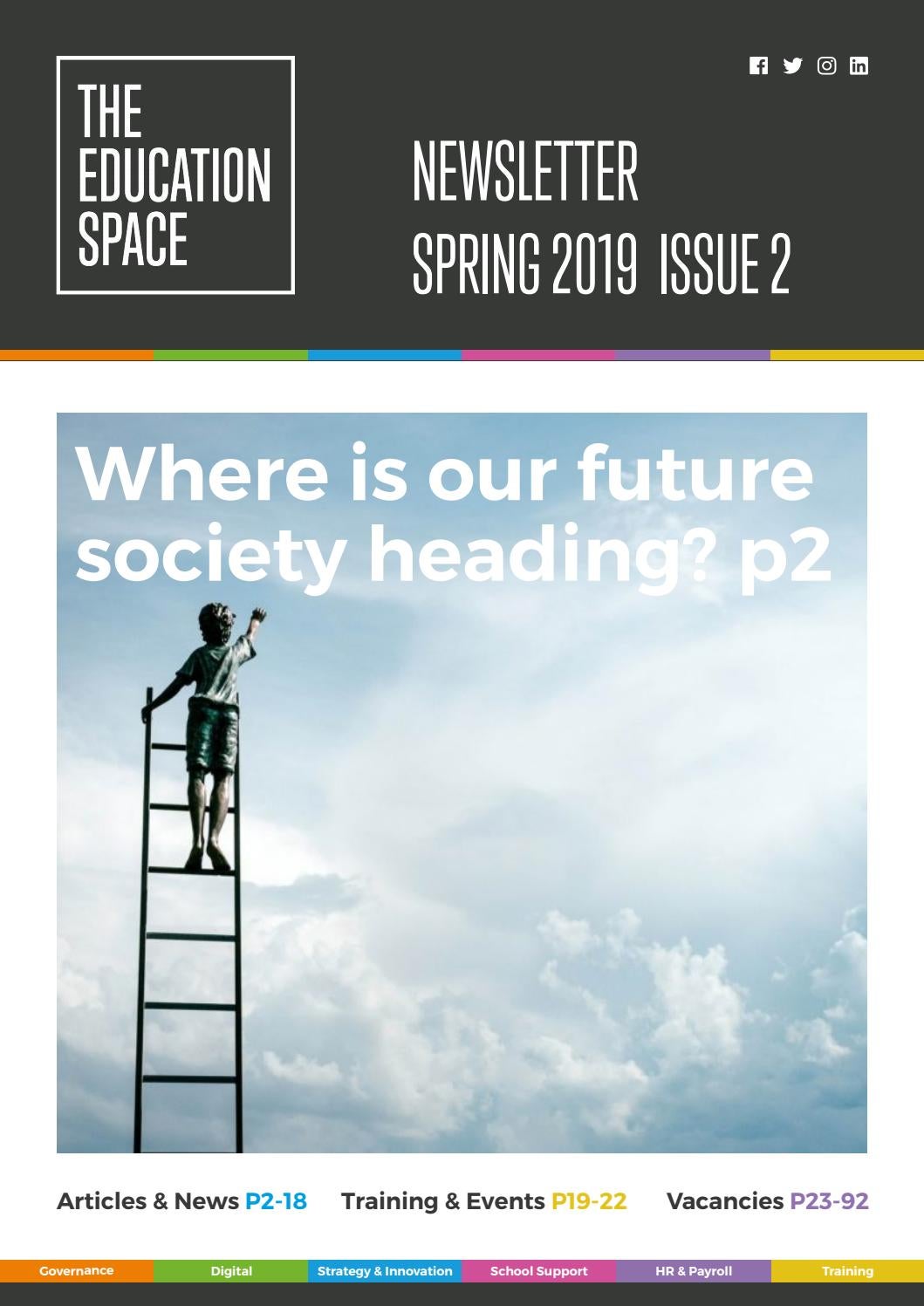 The Education Space Newsletter 2019 ISSUE 2 By The Education Space the-education-space-newsletter-2019-issue-2-by-the-education-space