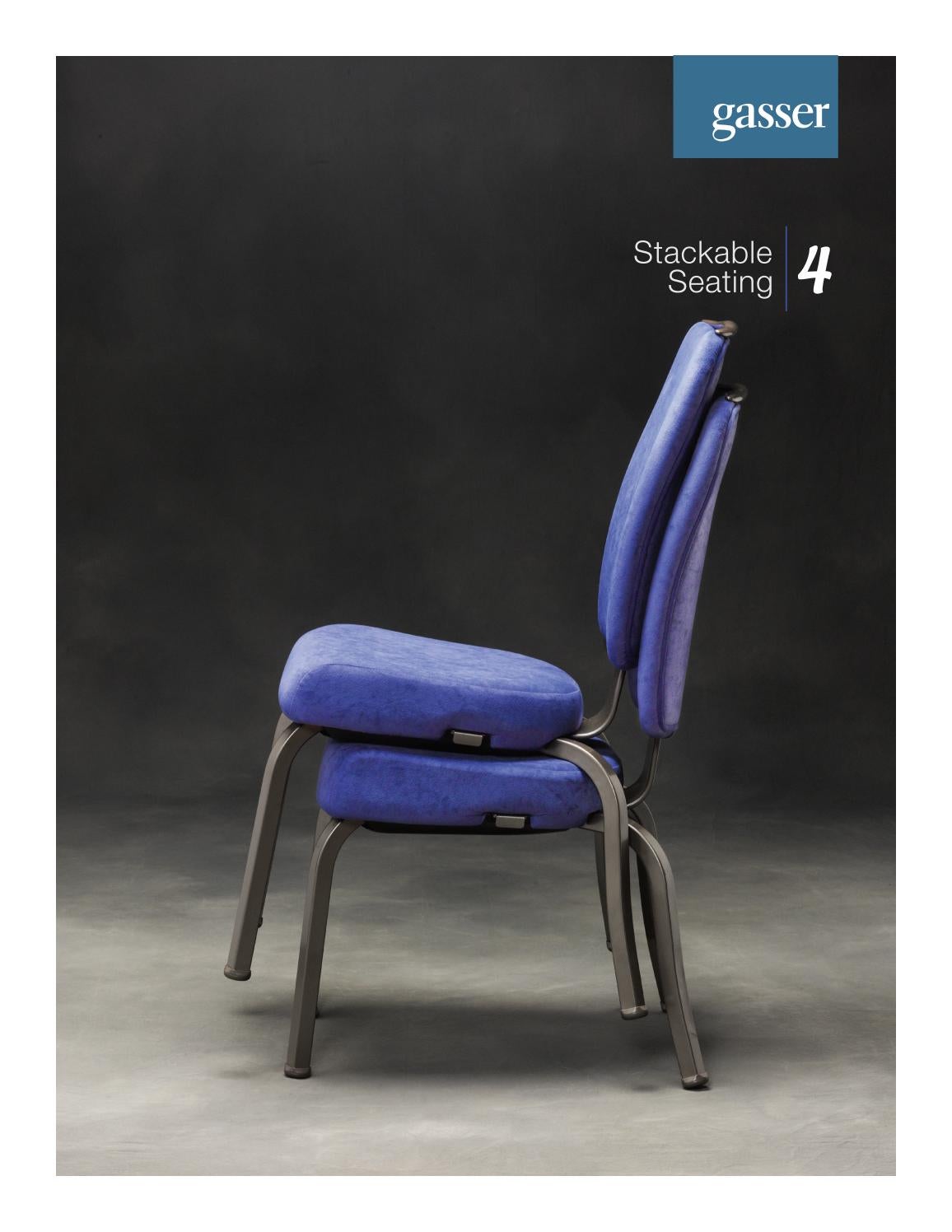 Stackable Seating Brochure | Gasser Chair Company by Gasser Chair ...