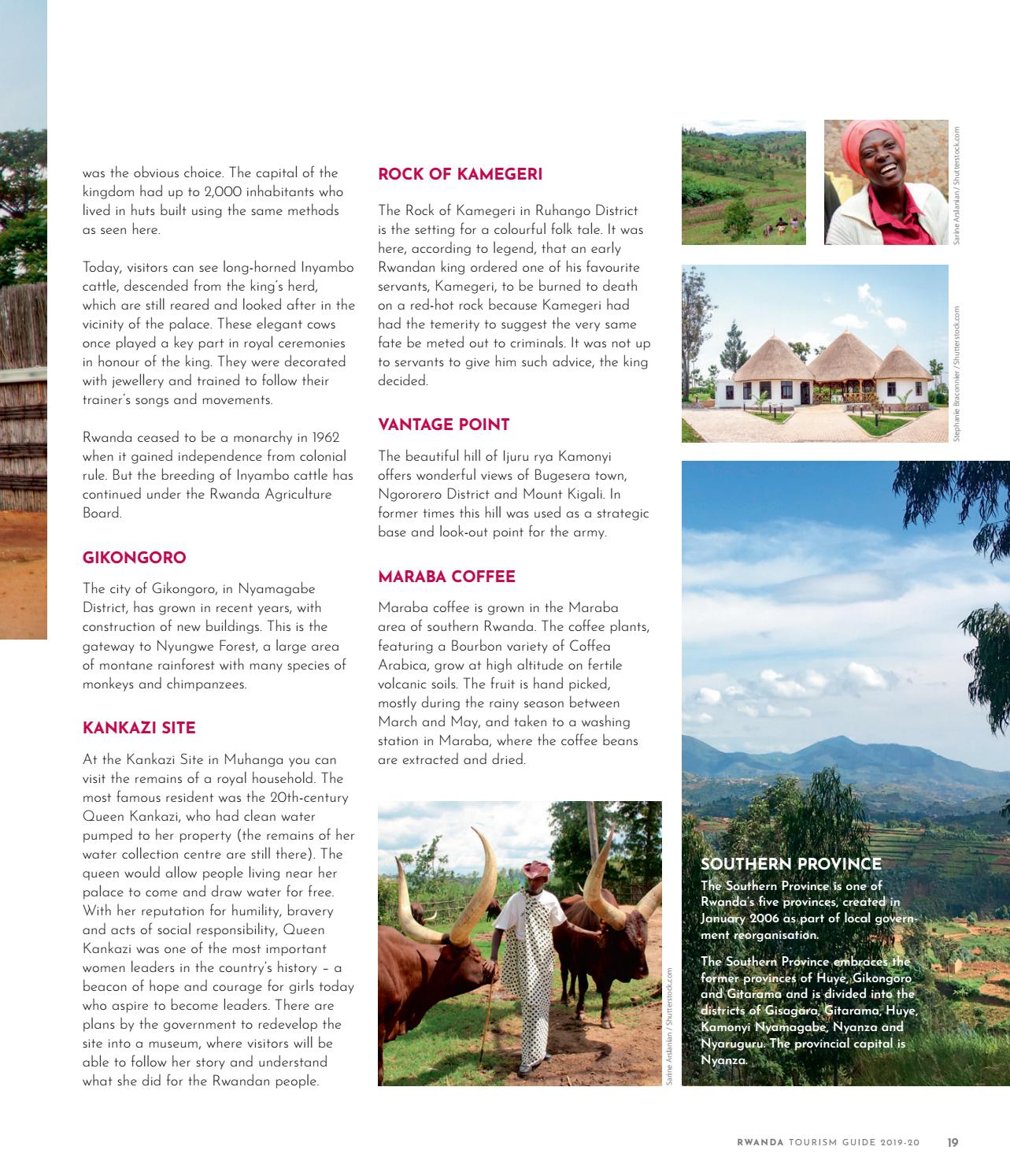Rwanda Tourism Guide 2019-20 by Land & Marine Publications Ltd. - Issuu