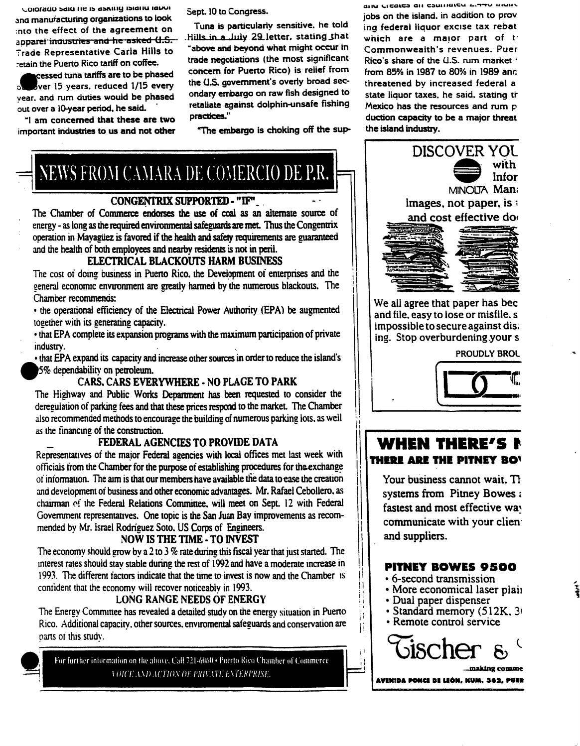 Cogentrix RE: Vistas ante la Junta de Planificación [1992] by La ...