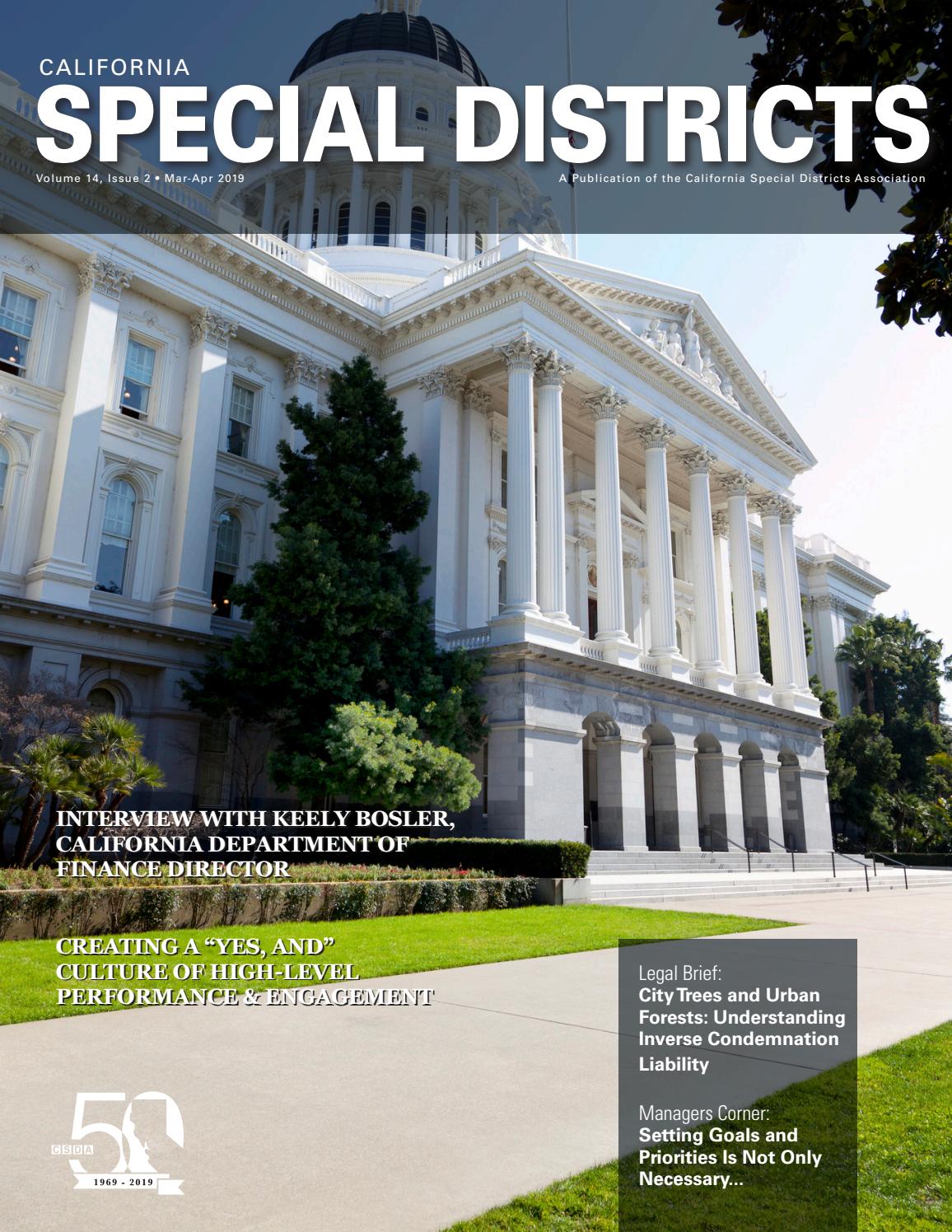 2019 CA Special District March-April by California Special Districts ...