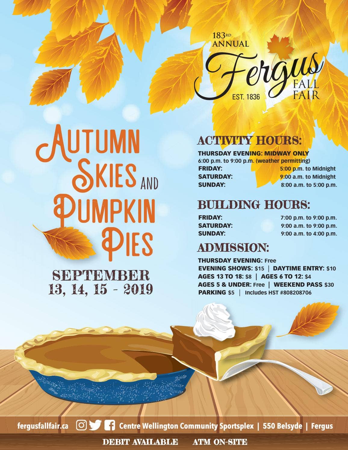 183rd Annual Fergus Fall Fair by WHA Publications Ltd. - Issuu