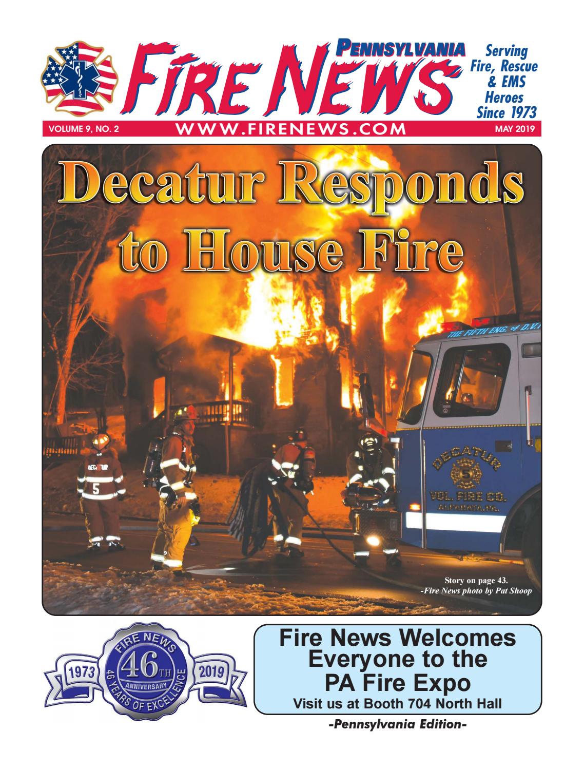 Fire News Pennsylvania edition, May 2019 by Fire News - Issuu