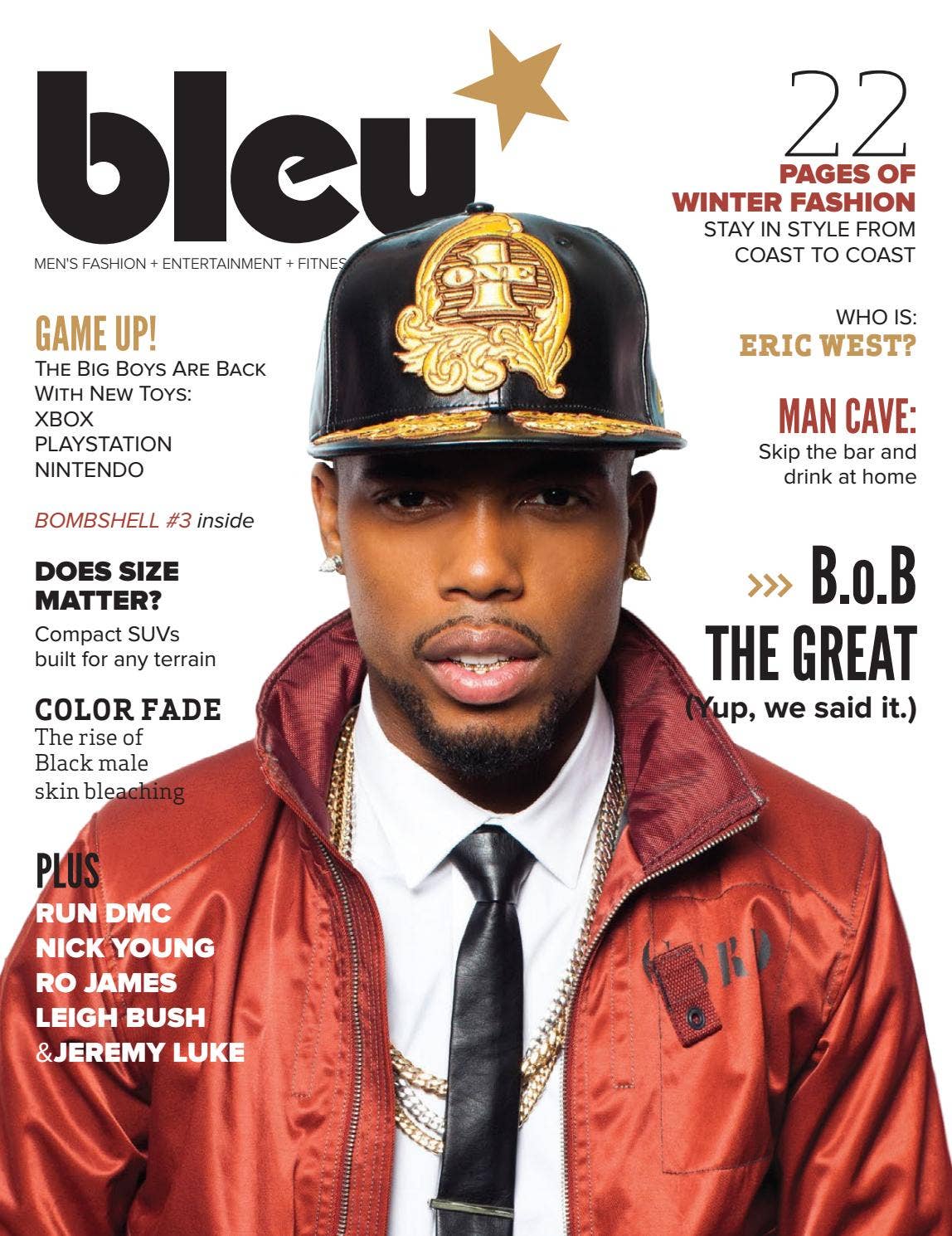 Bleu Magazine Issue 28- B.o.B by Bleu Magazine - Issuu