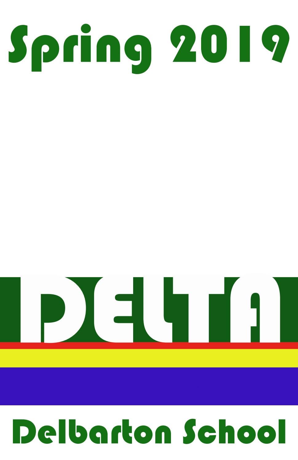 DELTA 2019 by Delbarton School - Issuu