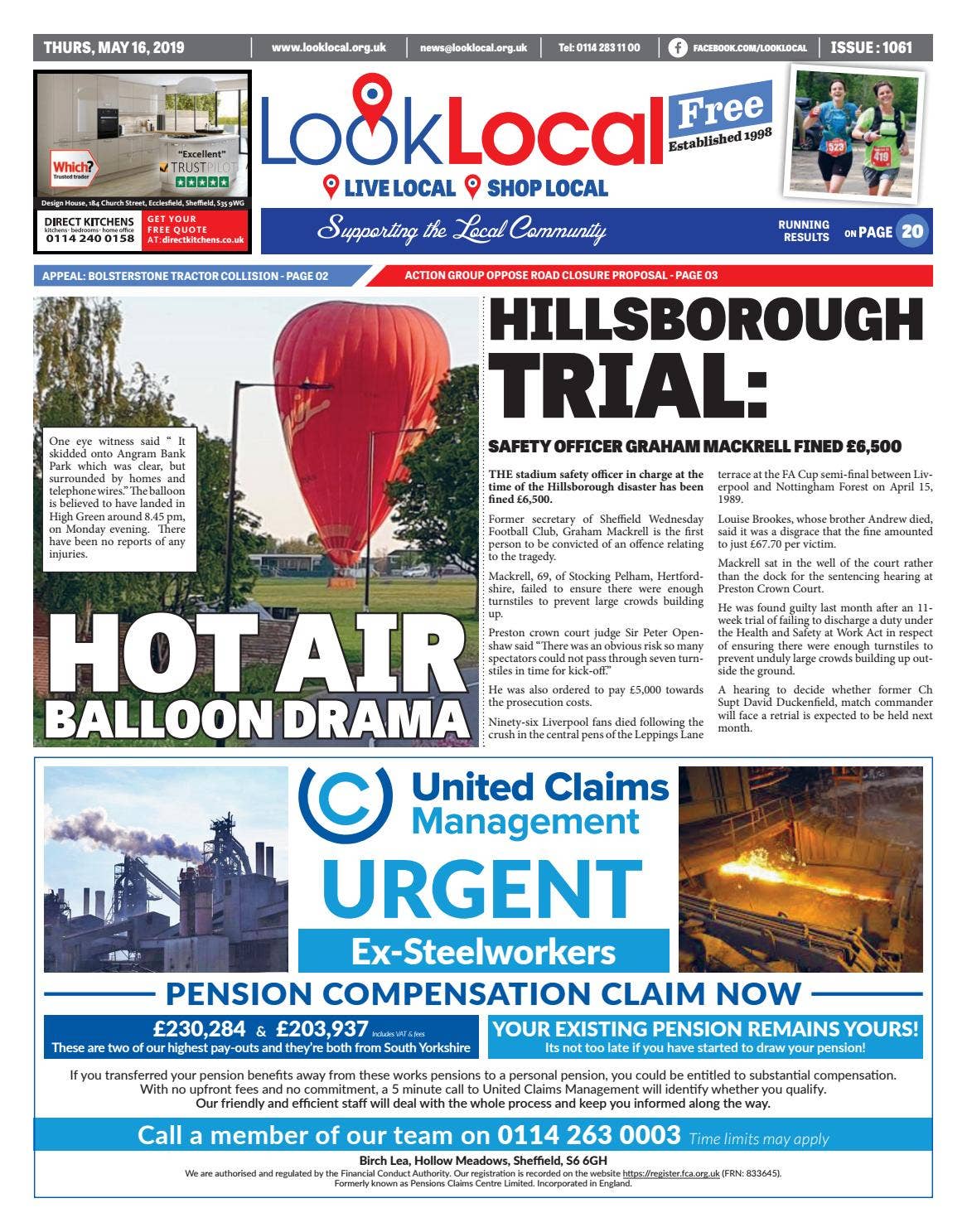 issue 1061 Thursday 16 May 2019 by Look Local Newspaper - Issuu