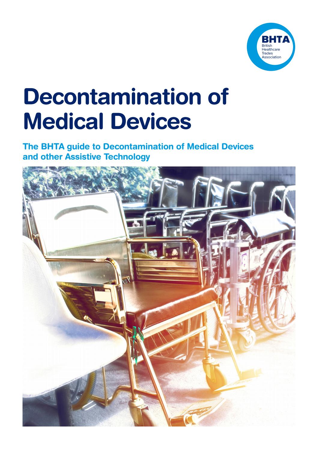 Campaign - Decontamination of Medical Devices by The British Healthcare ...