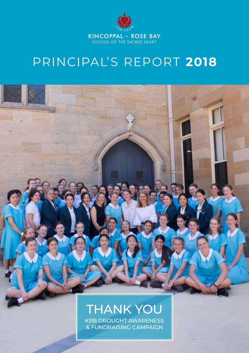 Principal's Report 2018 by KRB School - Issuu