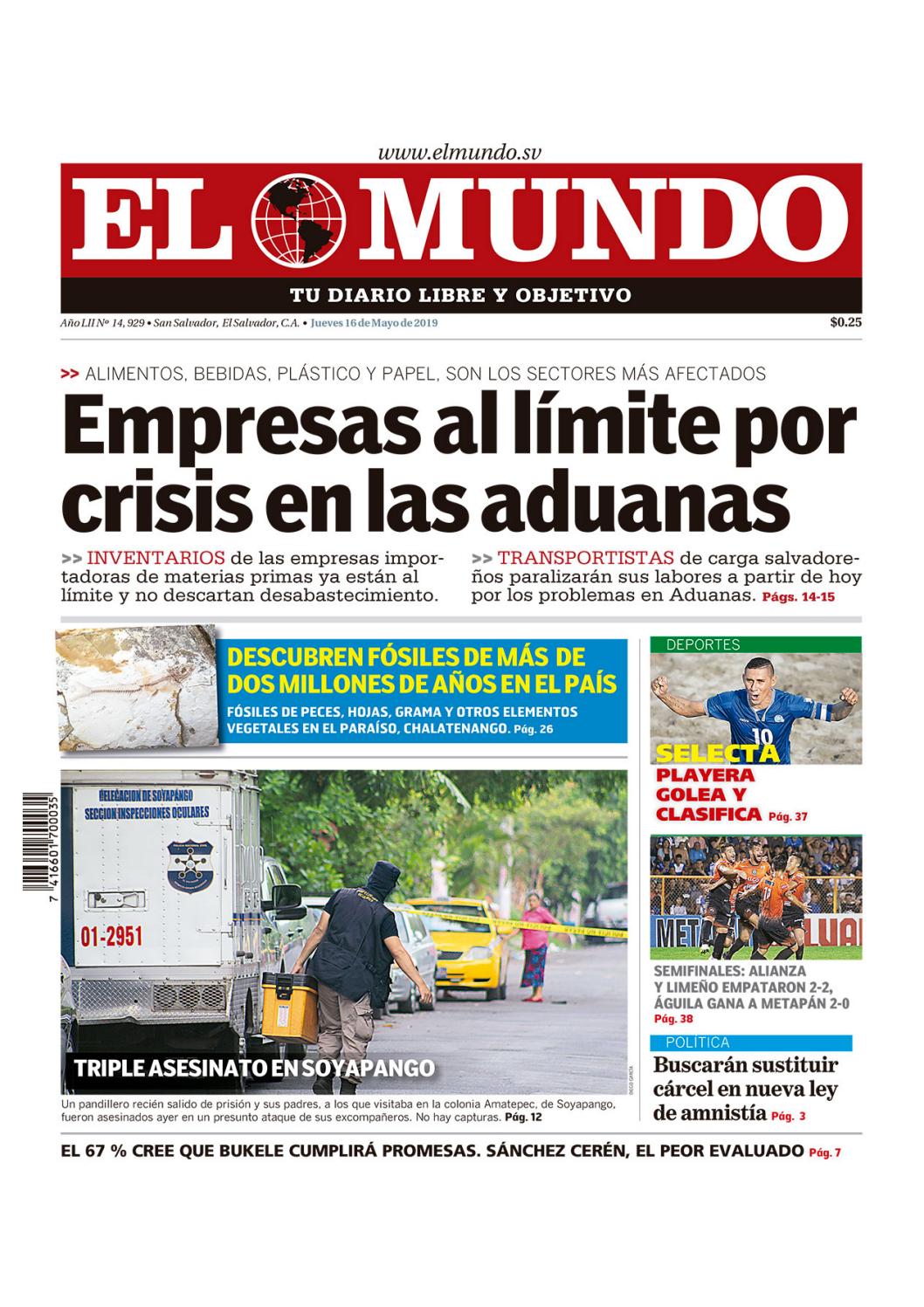 Mundo160519 by Diario El Mundo - Issuu