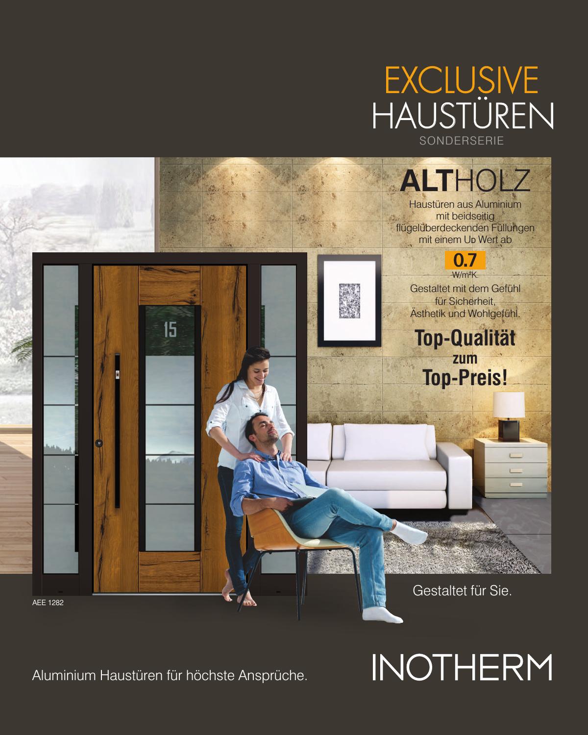 INOTHERM SONDERSERIE ALTHOLZ (DE) by INOTHERM aluminium doors - Issuu