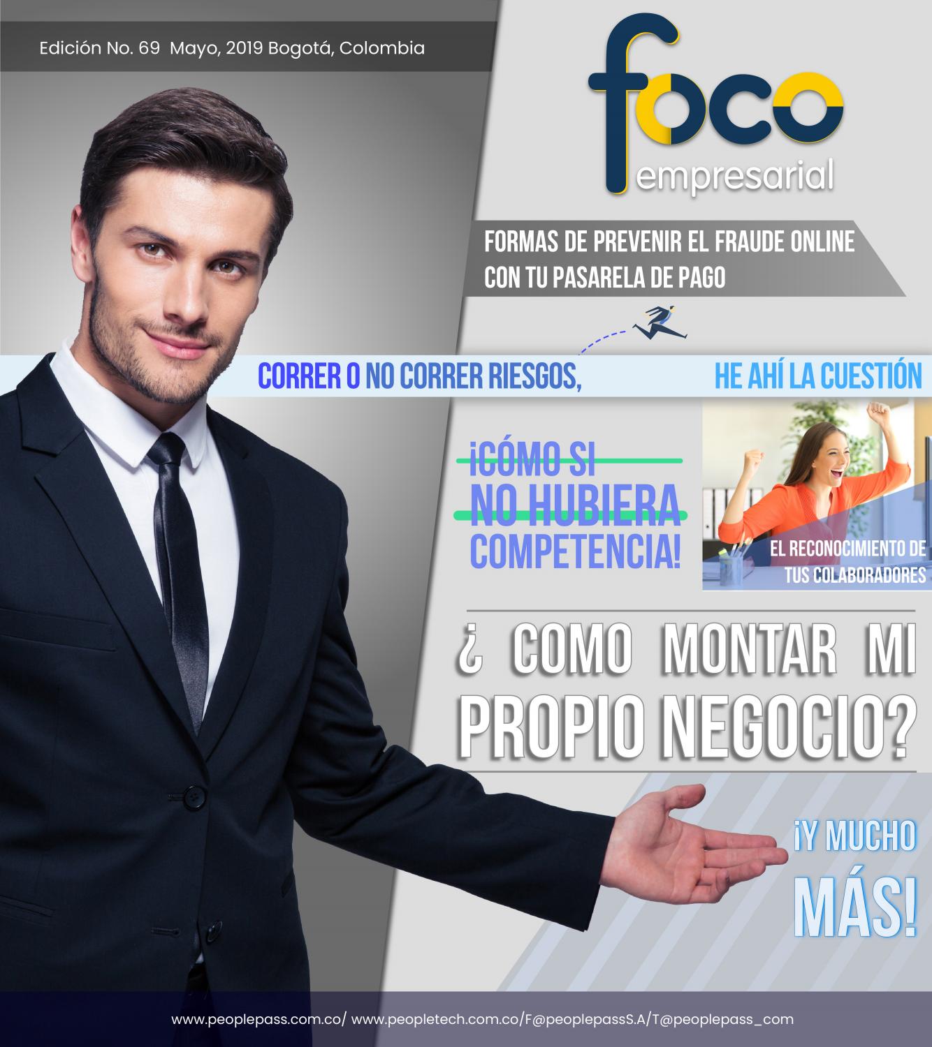 Revista Foco Empresarial Ed. 69 by Peoplepass S.A.S. - Issuu