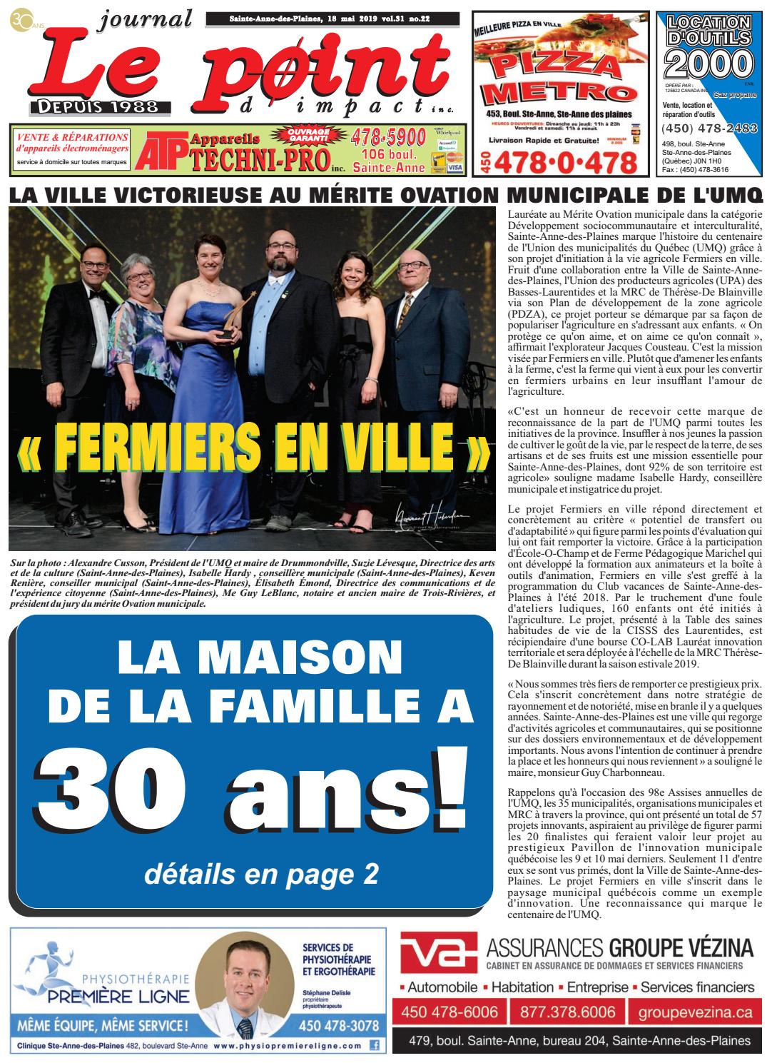 Journal Le point d'impact by Serge Blondin - Issuu