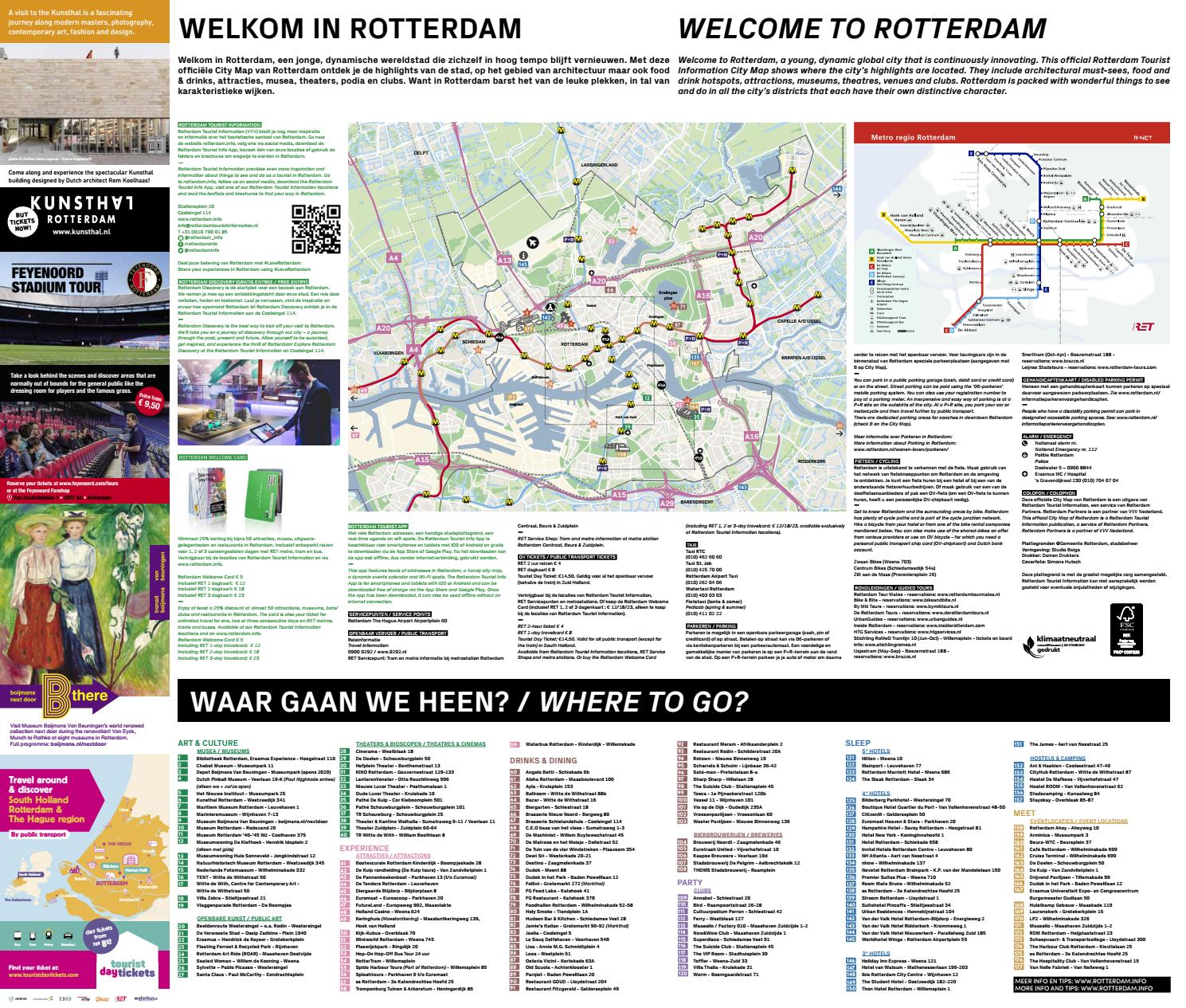 City Map Rotterdam by Rotterdam Partners - Issuu