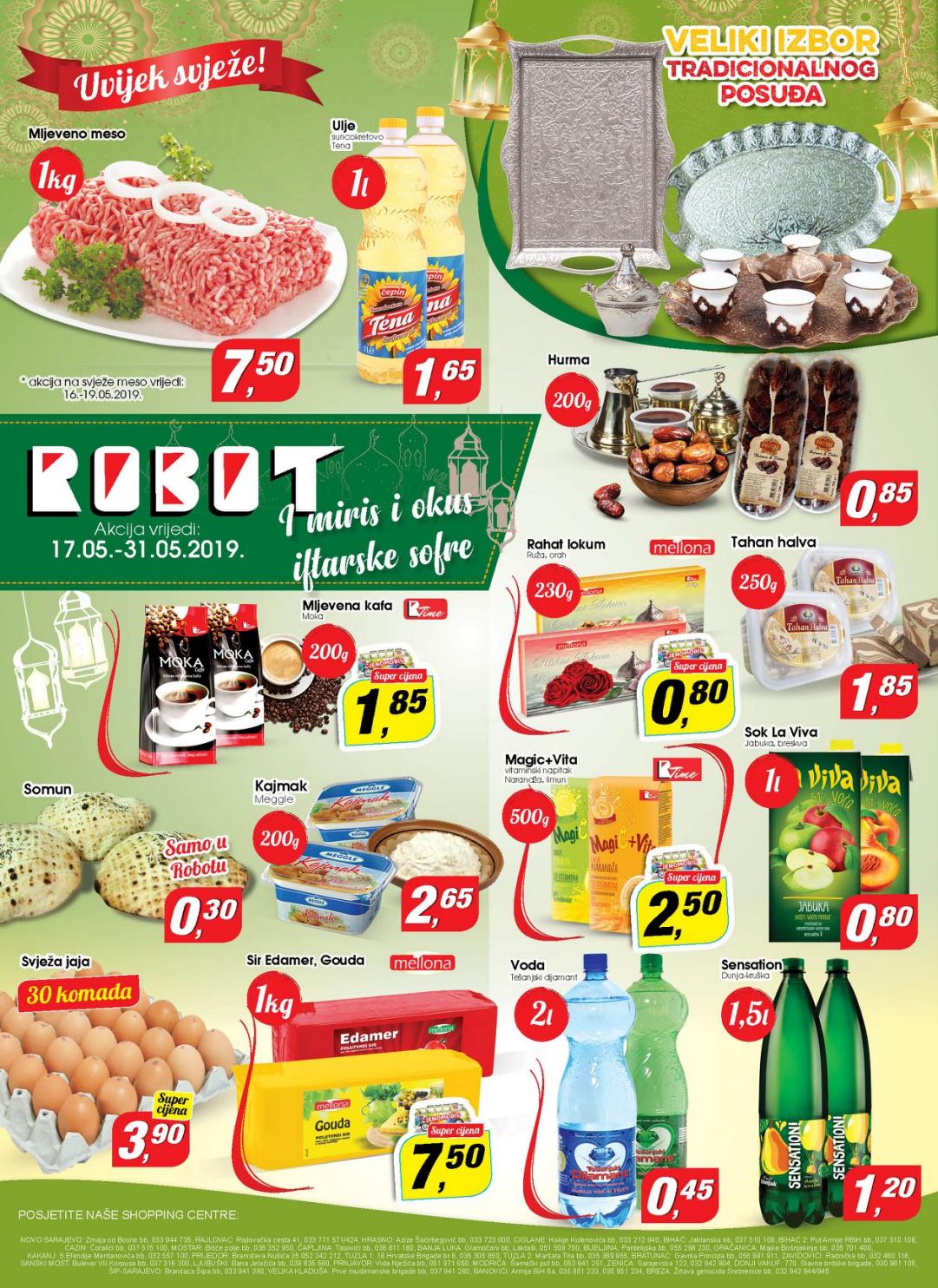 Robot katalog supermarketa od 17.-31.05.2019. by Bakmaz, Boso, NTL - Issuu