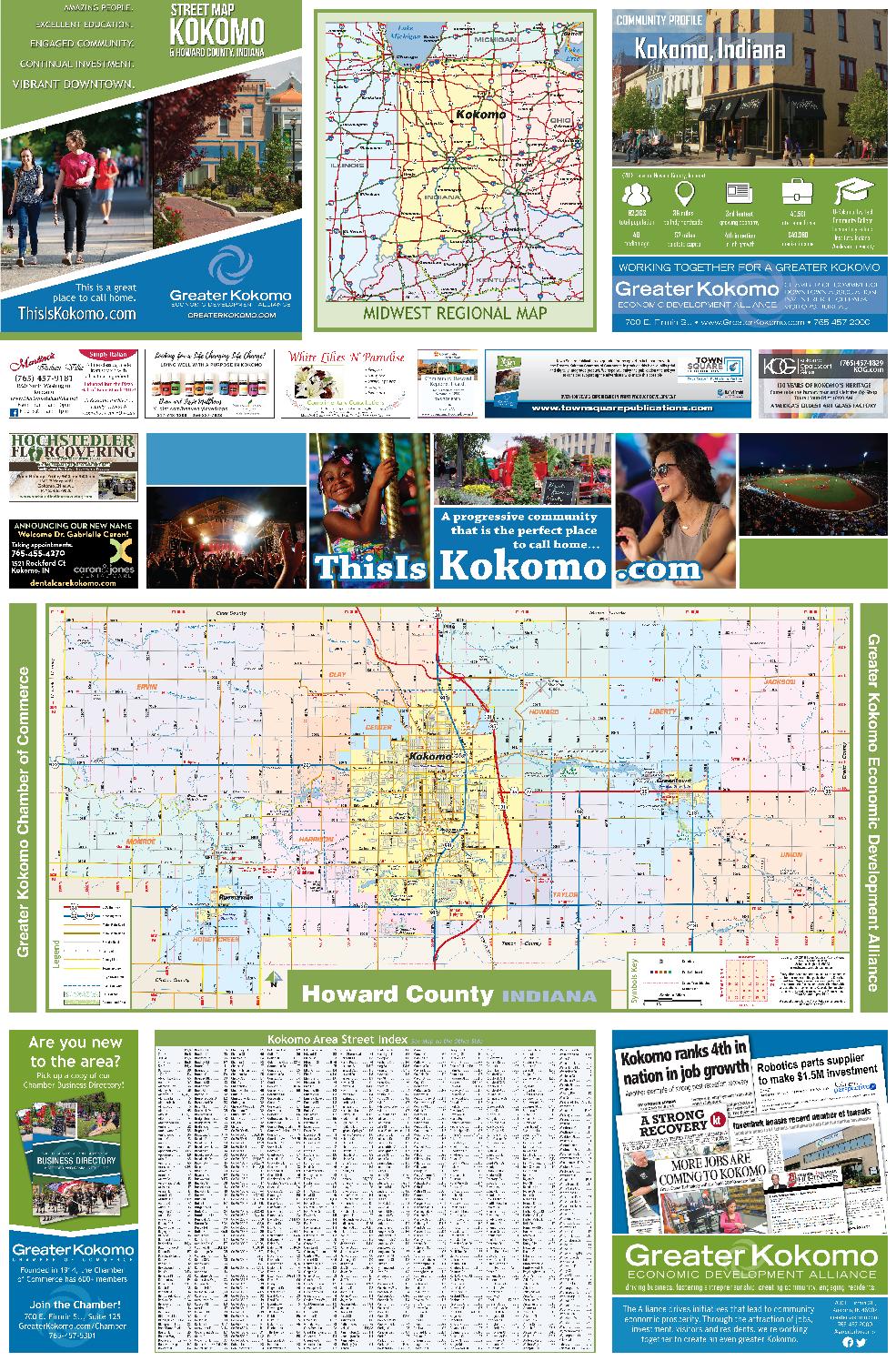 Kokomo IN Community Map by Town Square Publications, LLC - Issuu