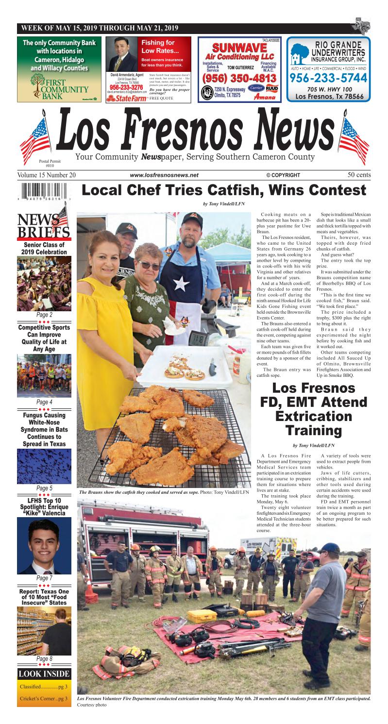 Los Fresnos News | May 15, 2019 by La Feria News - Issuu