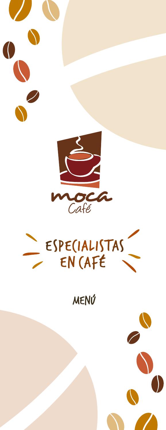 MOCA CAFÉ - MENÚ by Miguel Yakarí García Cañas - Issuu