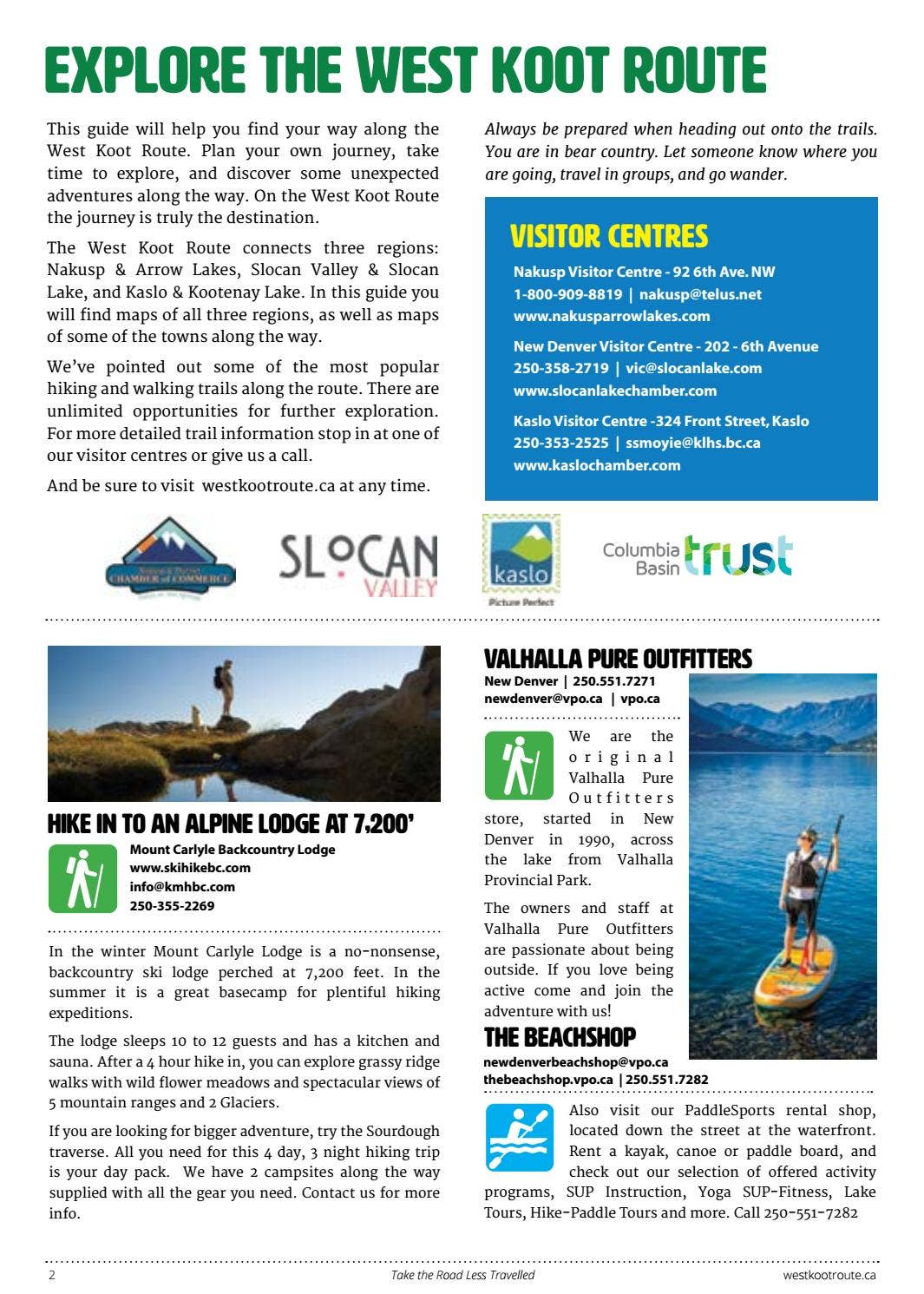 West Koot Route by Kootenay Rockies Tourism - Issuu