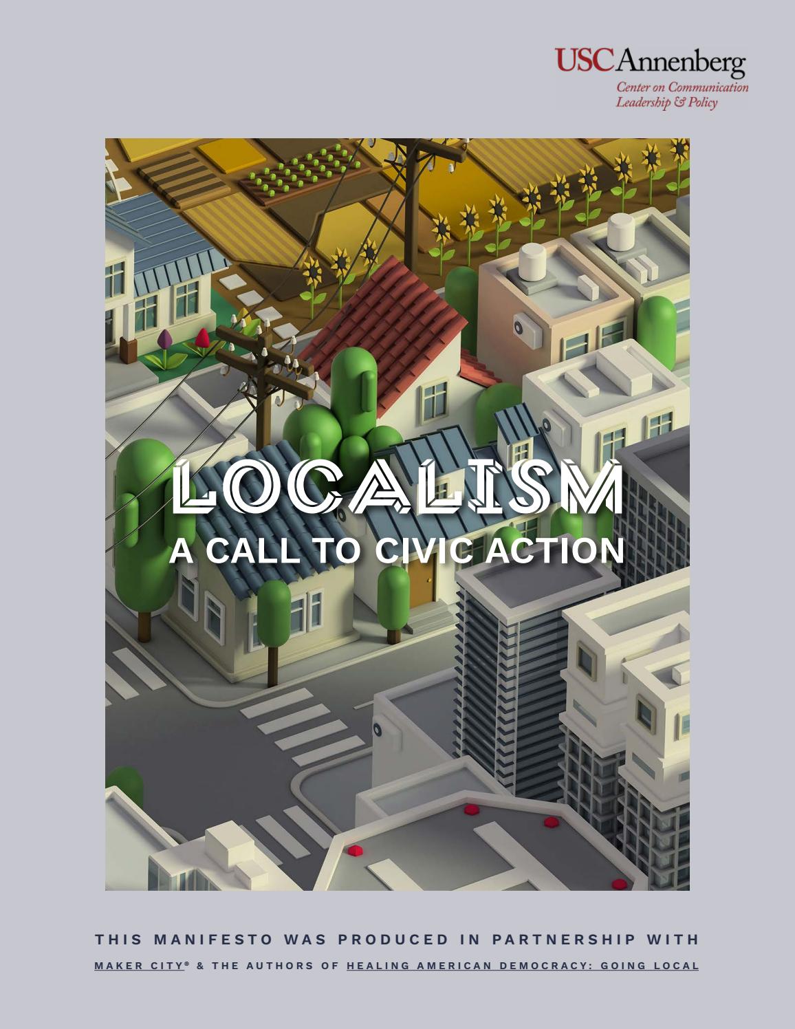 Localism: A Call to Civic Action by USC CCLP - Issuu