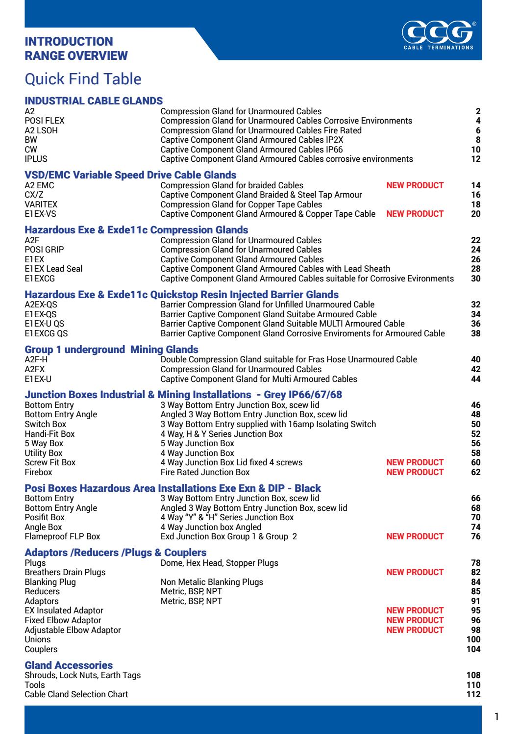 CCG Cable Terminations - Product Catalogue 2019 by TransNet NZ Ltd - Issuu